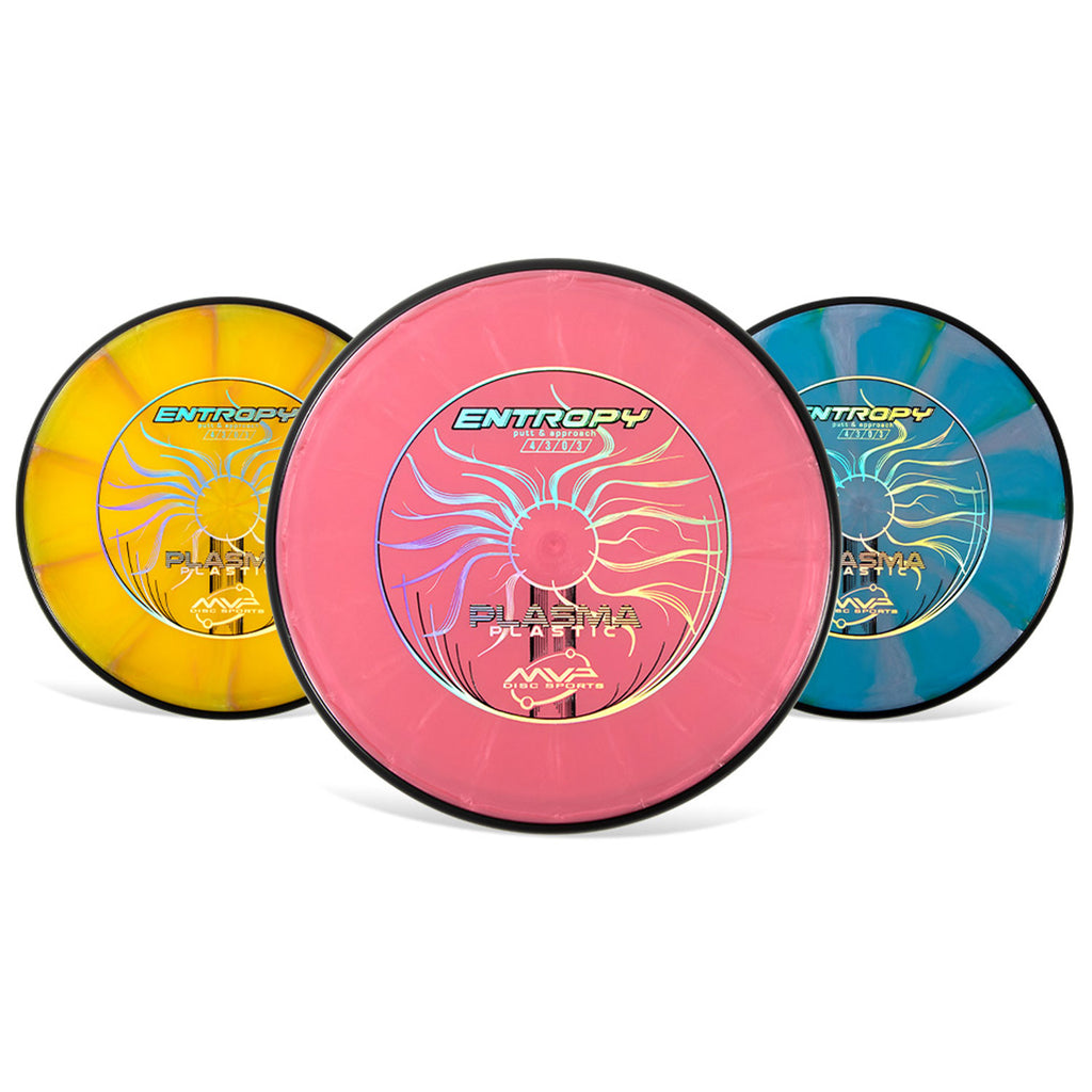 MVP Disc Golf Plasma Entropy Putter 4/3/0/3 - Choose Exact Disc – TGM ...