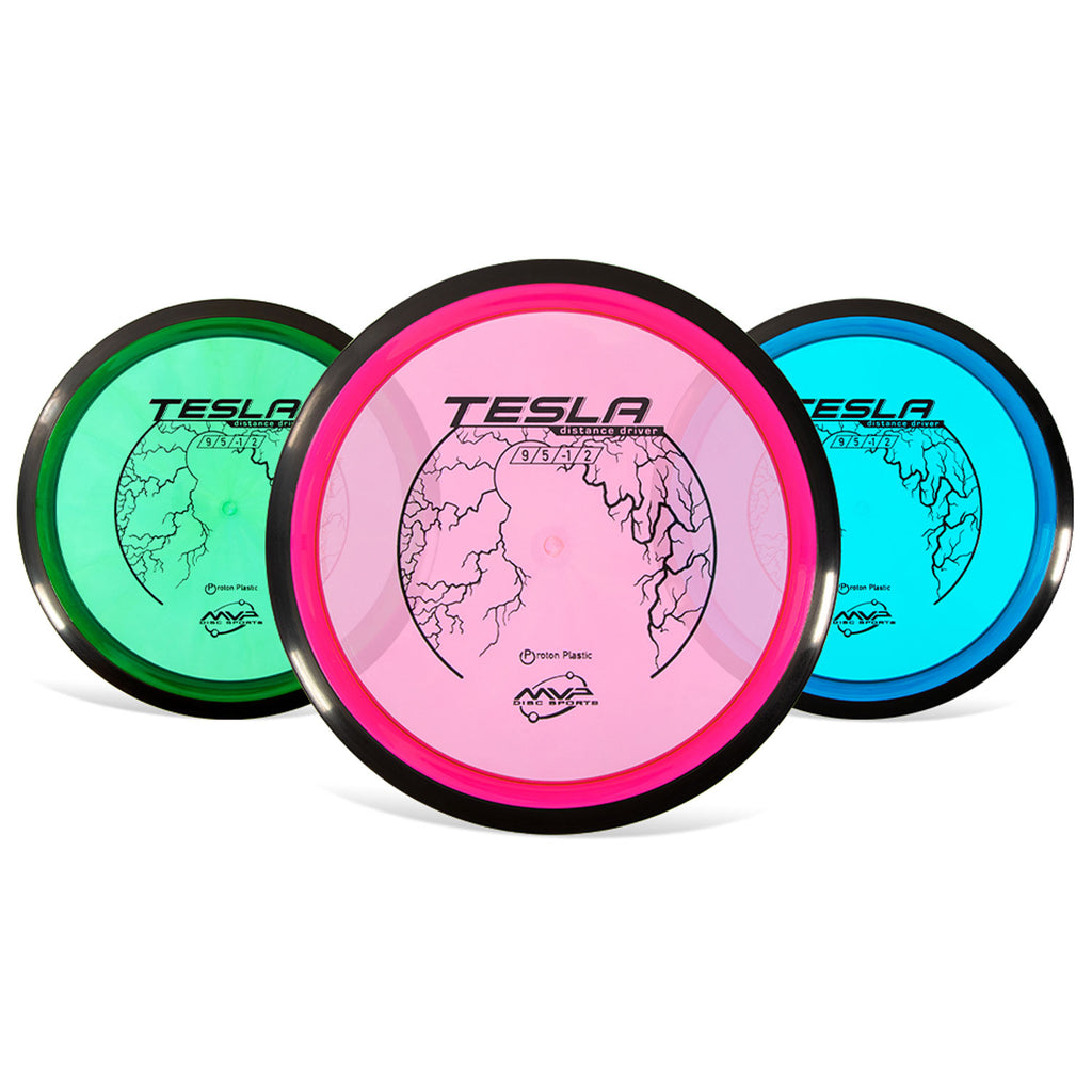 MVP Disc Golf Proton Tesla Distance Driver 9/5/-1/2 - Choose Exact Dis ...