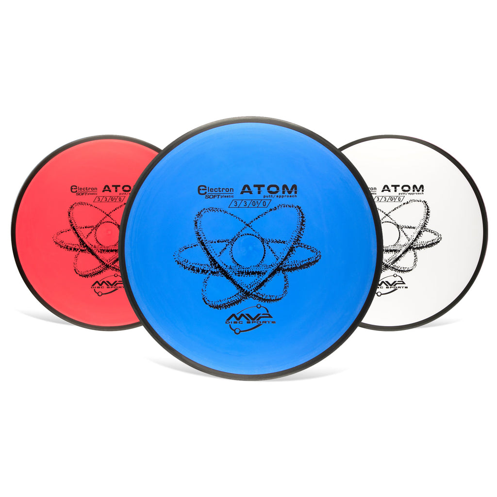 MVP Disc Golf Electron Atom Soft Putter 3/3/0/1 - Choose Exact Disc ...