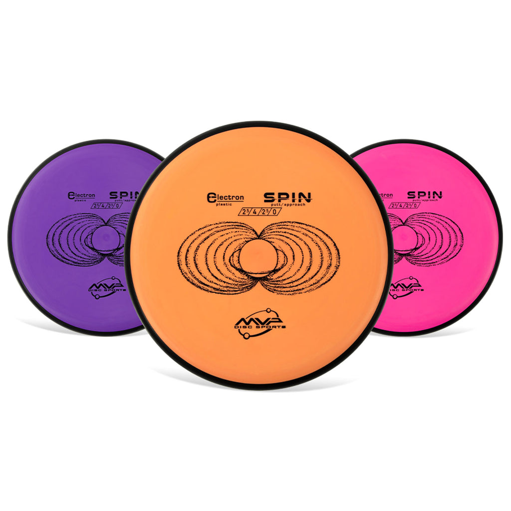 MVP Disc Golf Electron Spin Putter 2.5/4/-2/0 - Choose Exact Disc – TGM ...