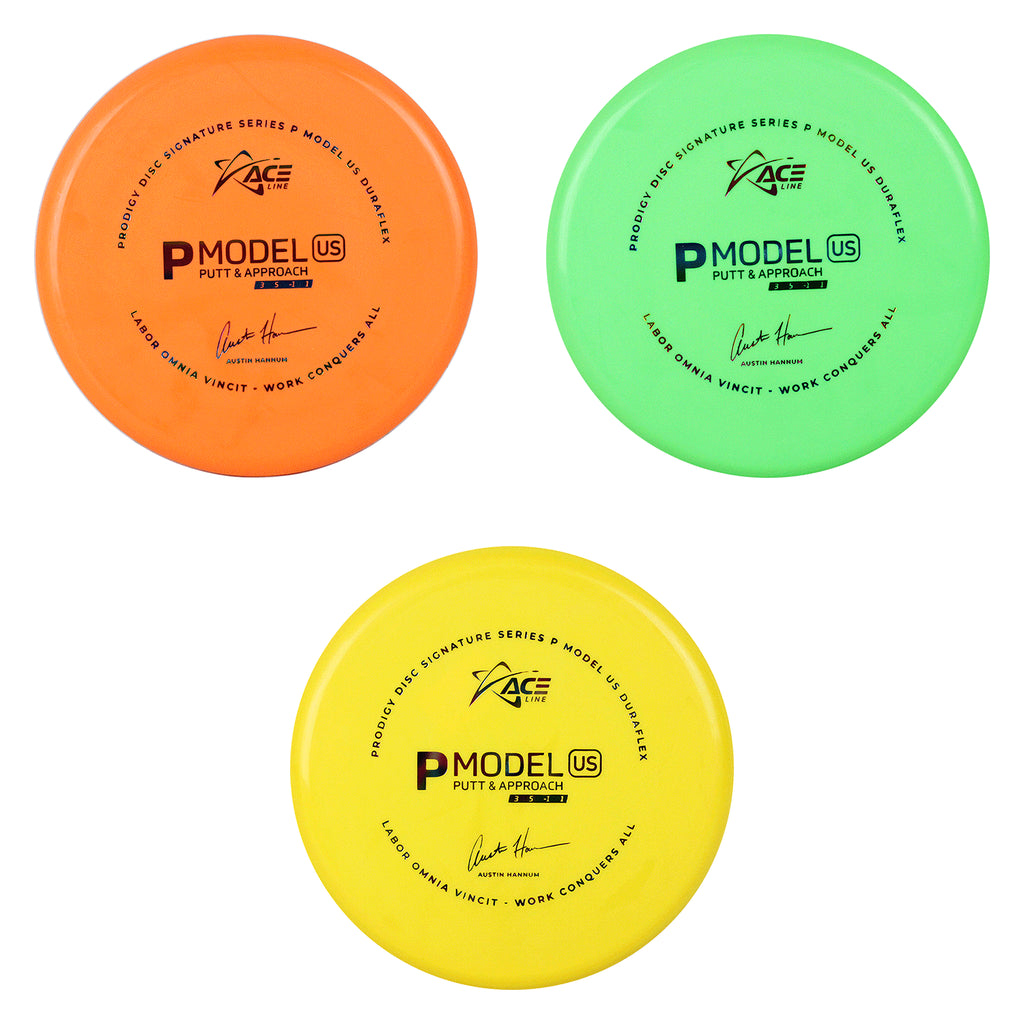 Ace Line Disc Golf P Model US Autin Hanum 2022 Signature Putter 3/5/-1 ...