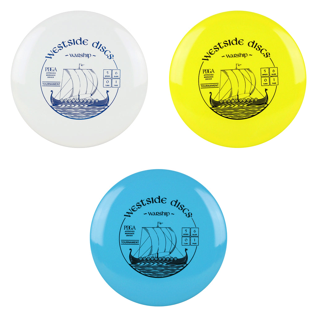 Westside Disc Golf Tournament Warship Midrange 5/6/0/1 - Choose Exact ...