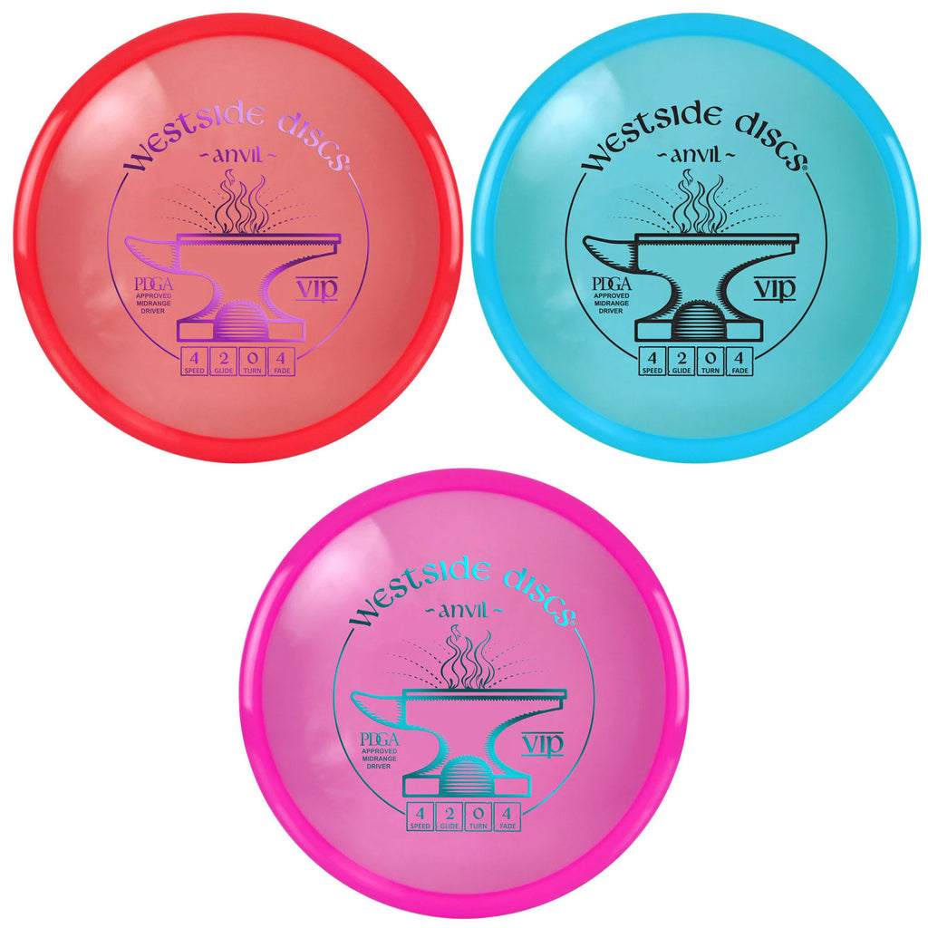 Westside Discs Disc Golf VIP Anvil Midrange 4/2/0/4 - Choose Exact Dis ...