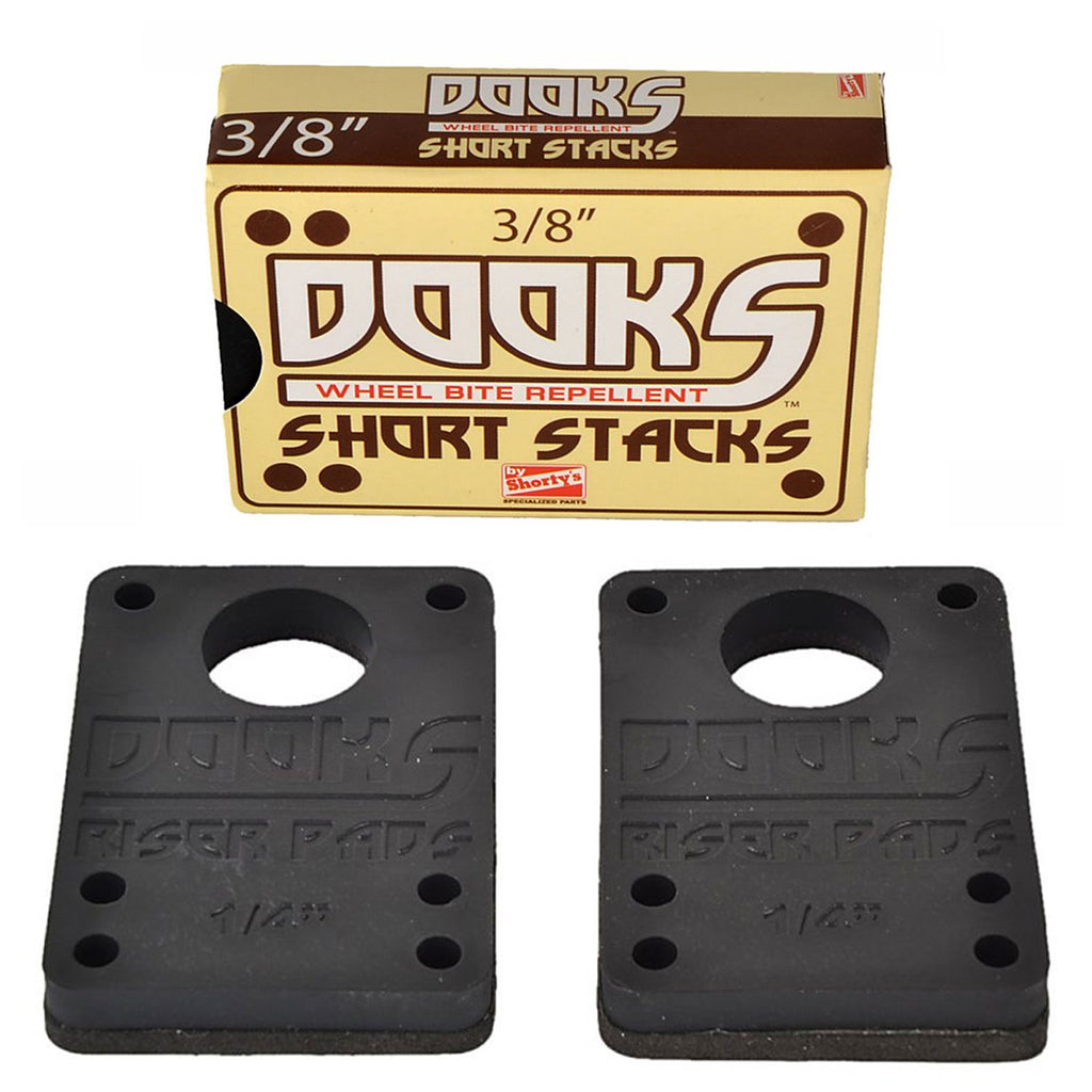 Dooks Risers 3/8" Short Stacks – TGM Skateboards
