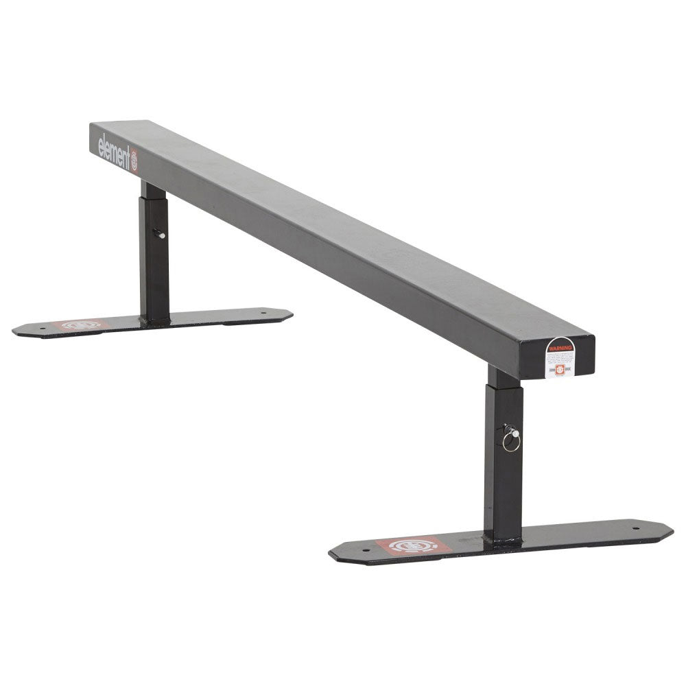 Element Skateboard Grind Rail Flat Bar Obstacle - 6ft Long, Adjustable ...