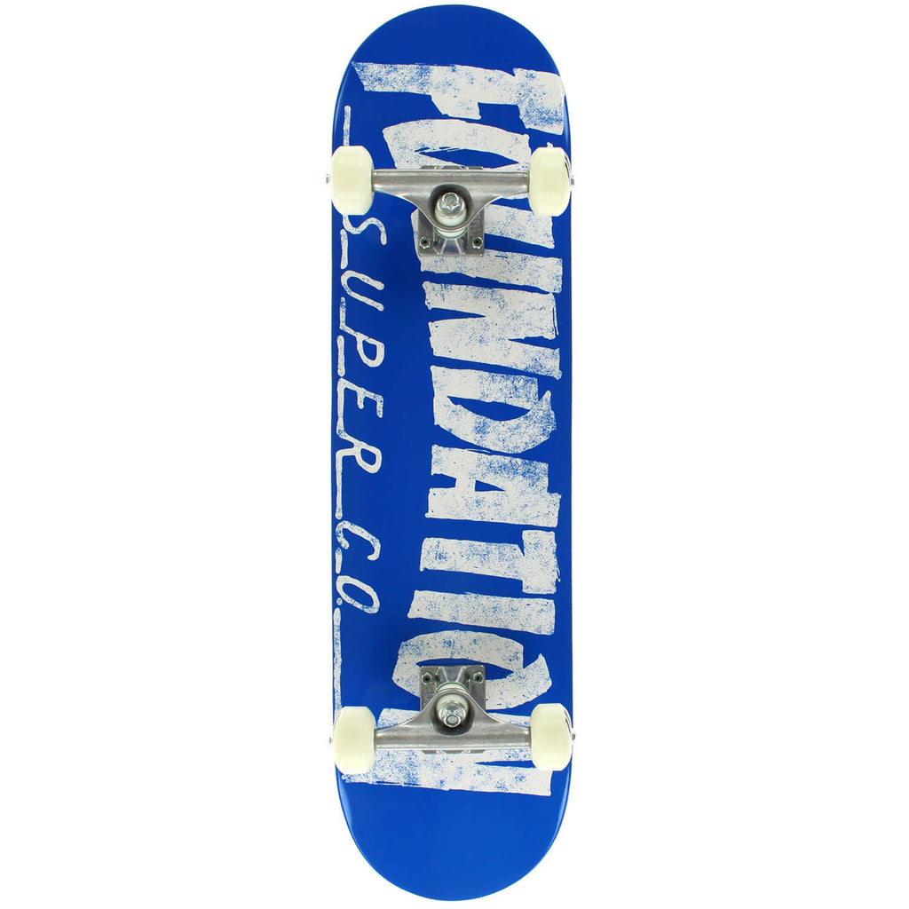 Foundation Complete Thrasher Blue 8.0" – TGM Skateboards