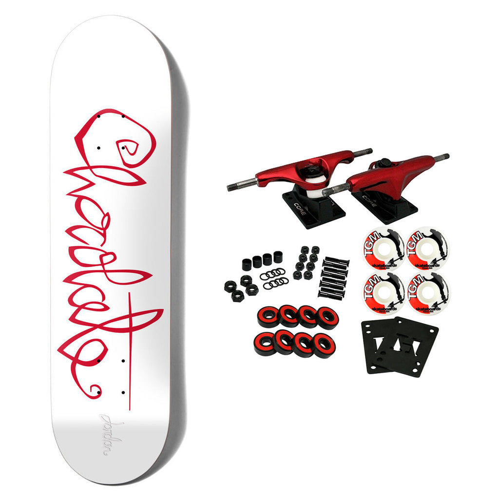Chocolate Skateboard Complete Trahan OG Script 8.5" x 32" – TGM Skateboards