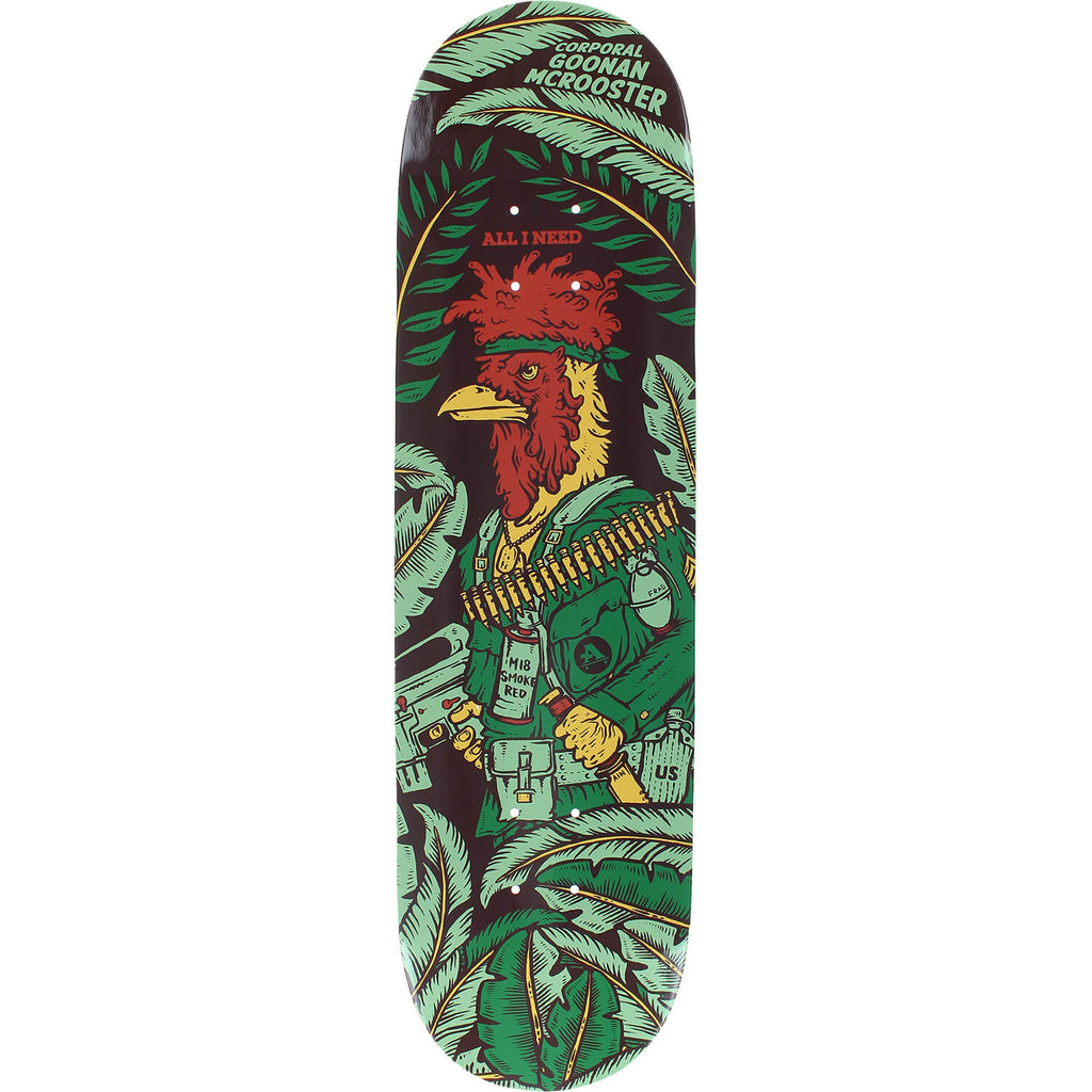 All I Need Deck Goonan Mcrooster 8.25" – TGM Skateboards