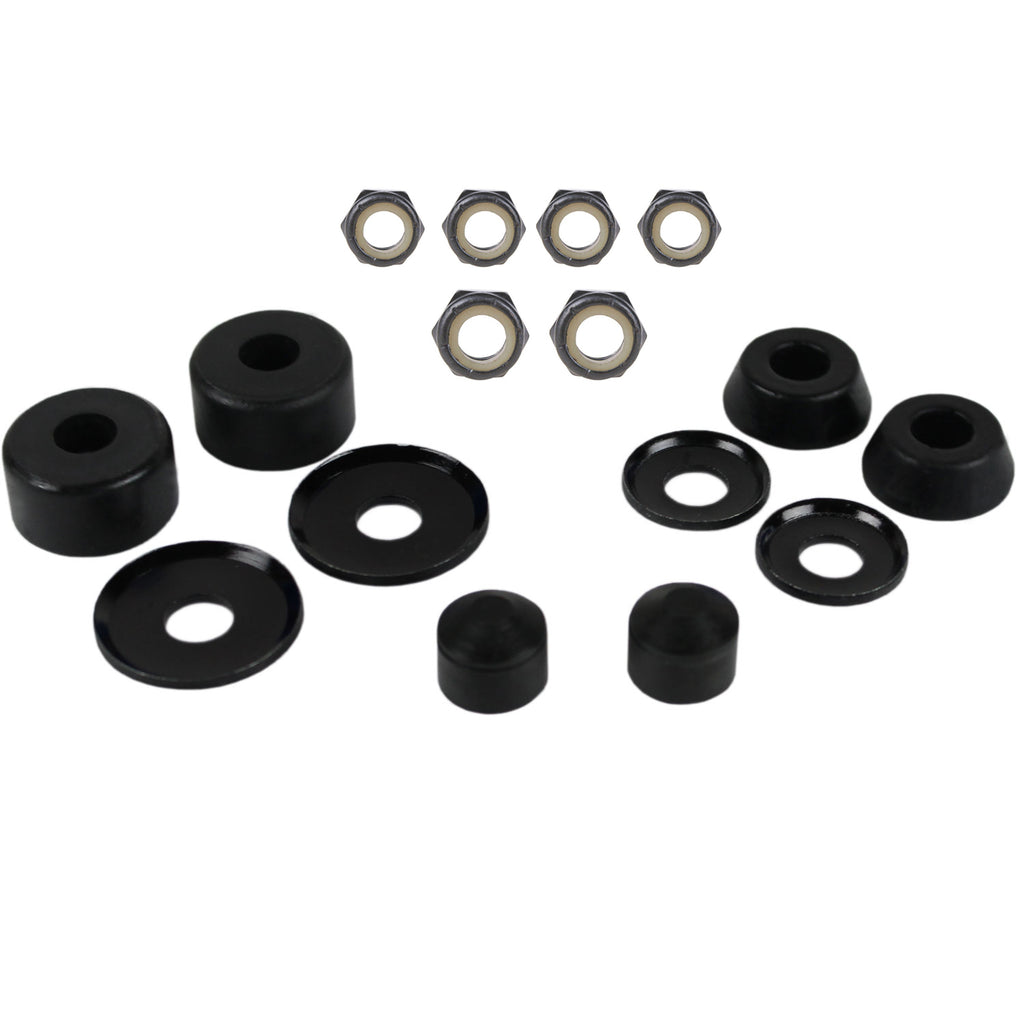 Truck Parts Kit HARD 98A Bushings Washers Pivot Cups Nuts For 2 Trucks ...
