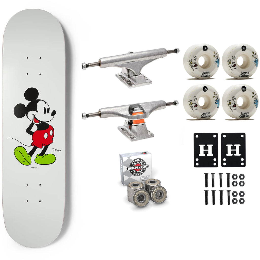 Huf X Disney Skateboard Mickey Mouse 8.25" x 32" Independent Premium C ...