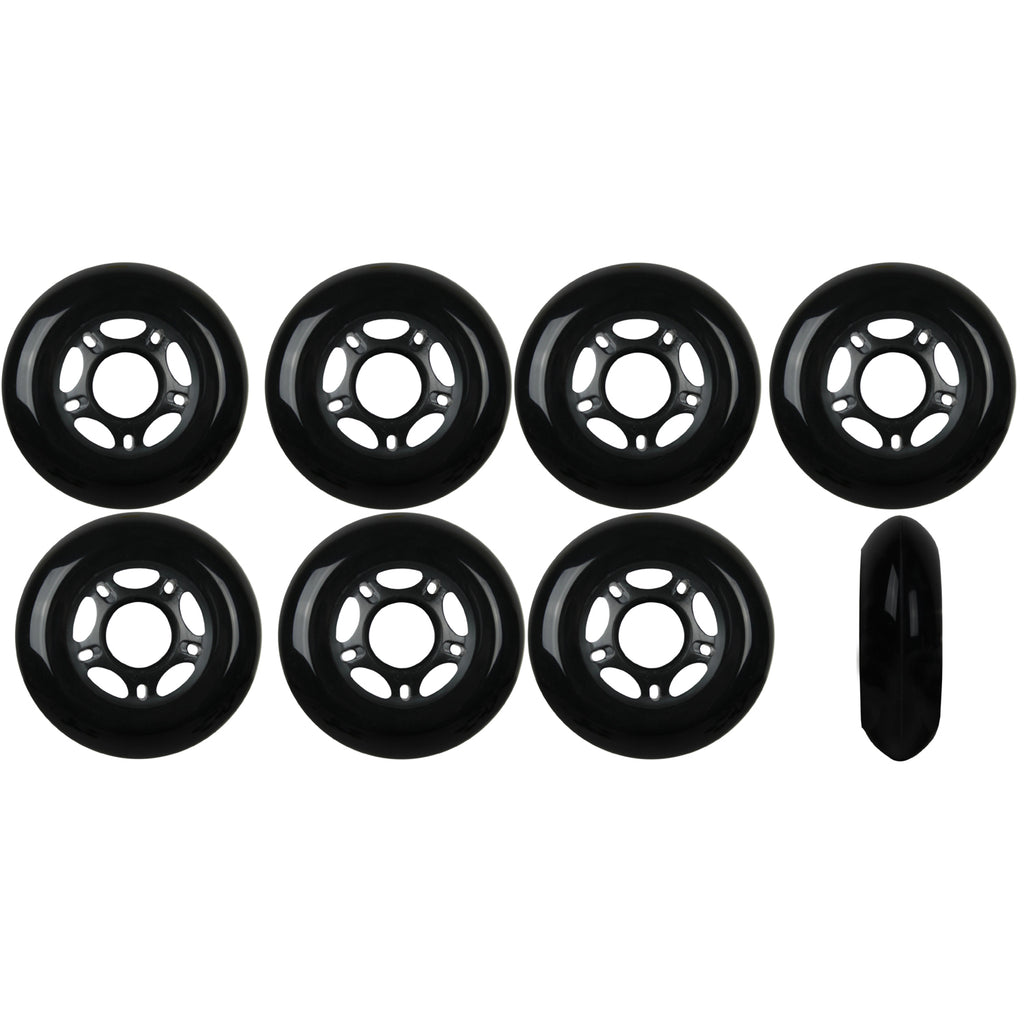 Player's Choice Racing Size Wheels - 5-Spoke Hub 84mm 82A Black (8-Pac ...