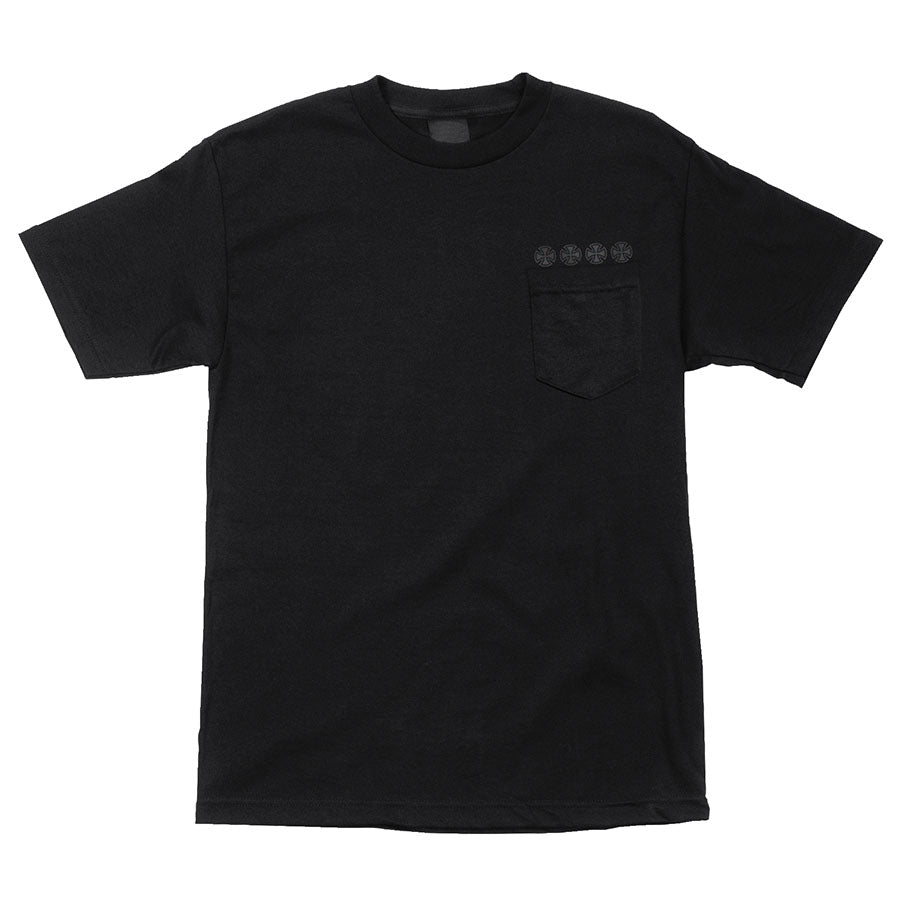 Independent Shirt Chain Cross Black – TGM Skateboards