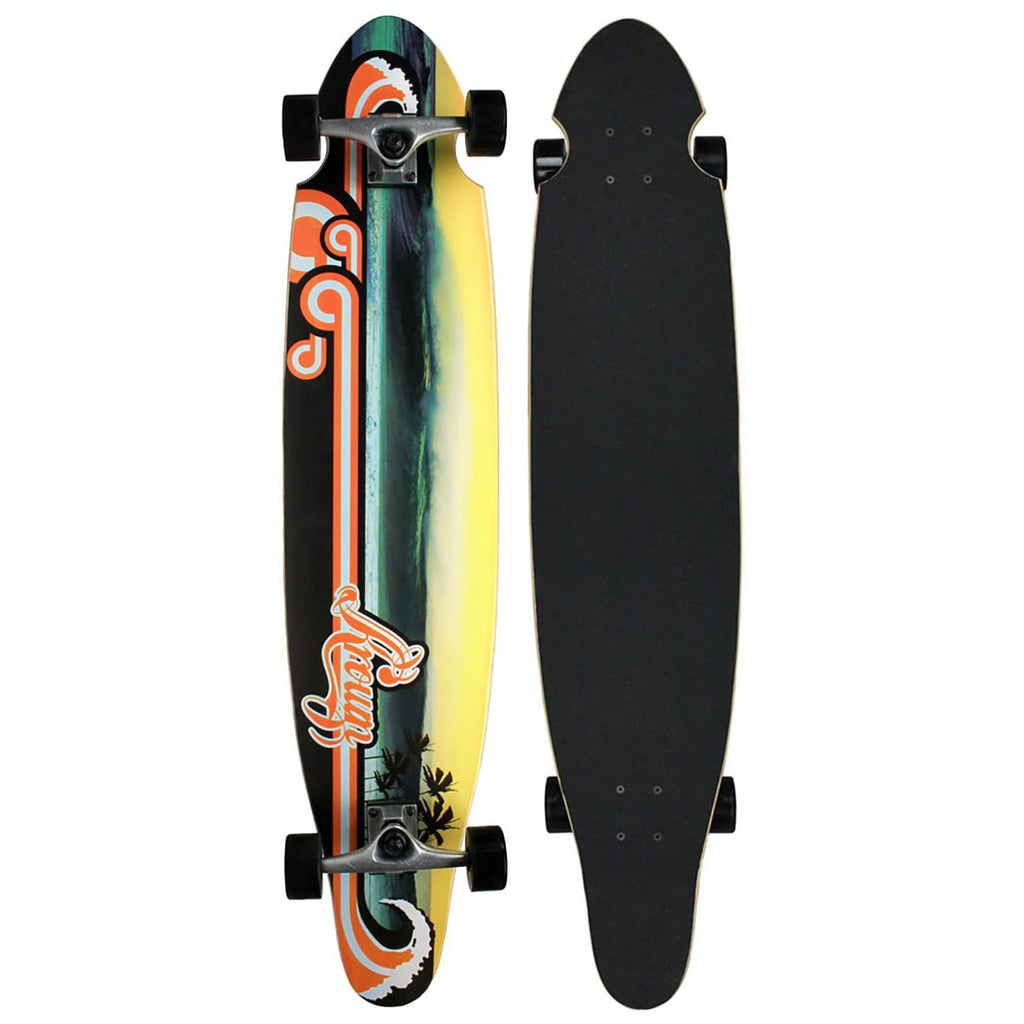 Krown Longboard Complete Kicktail Wave – TGM Skateboards