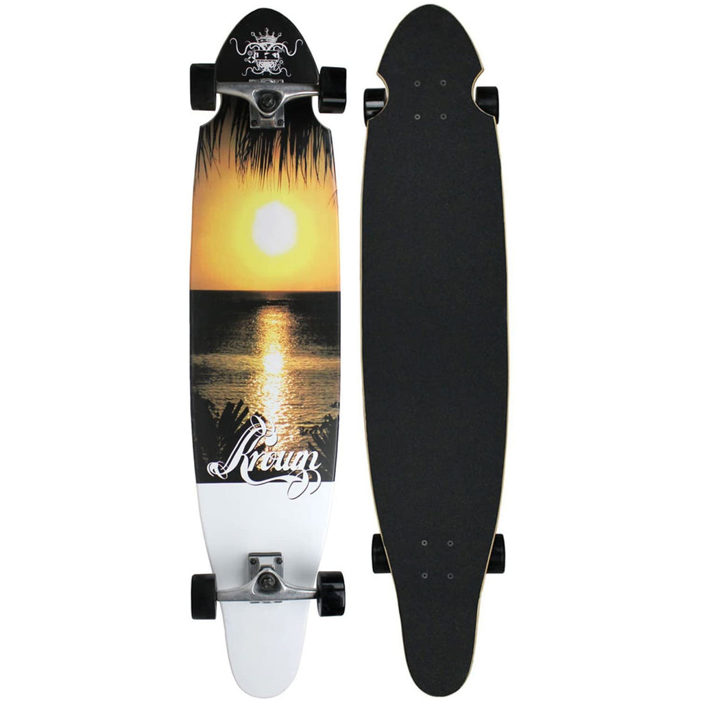 Krown Longboard Complete Kicktail Hawaii – TGM Skateboards