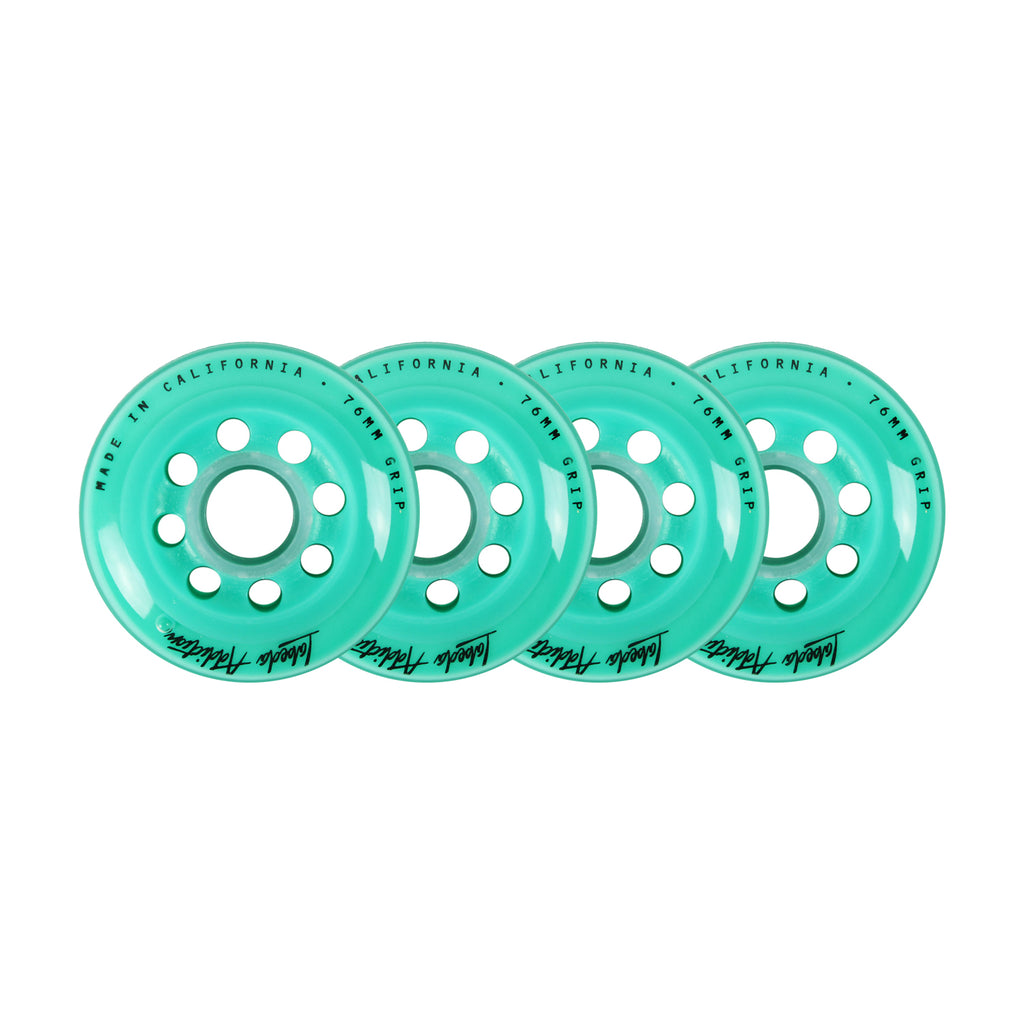 Labeda Roller Hockey Wheels - Addiction 76mm 76A Teal (4-Pack) – TGM ...