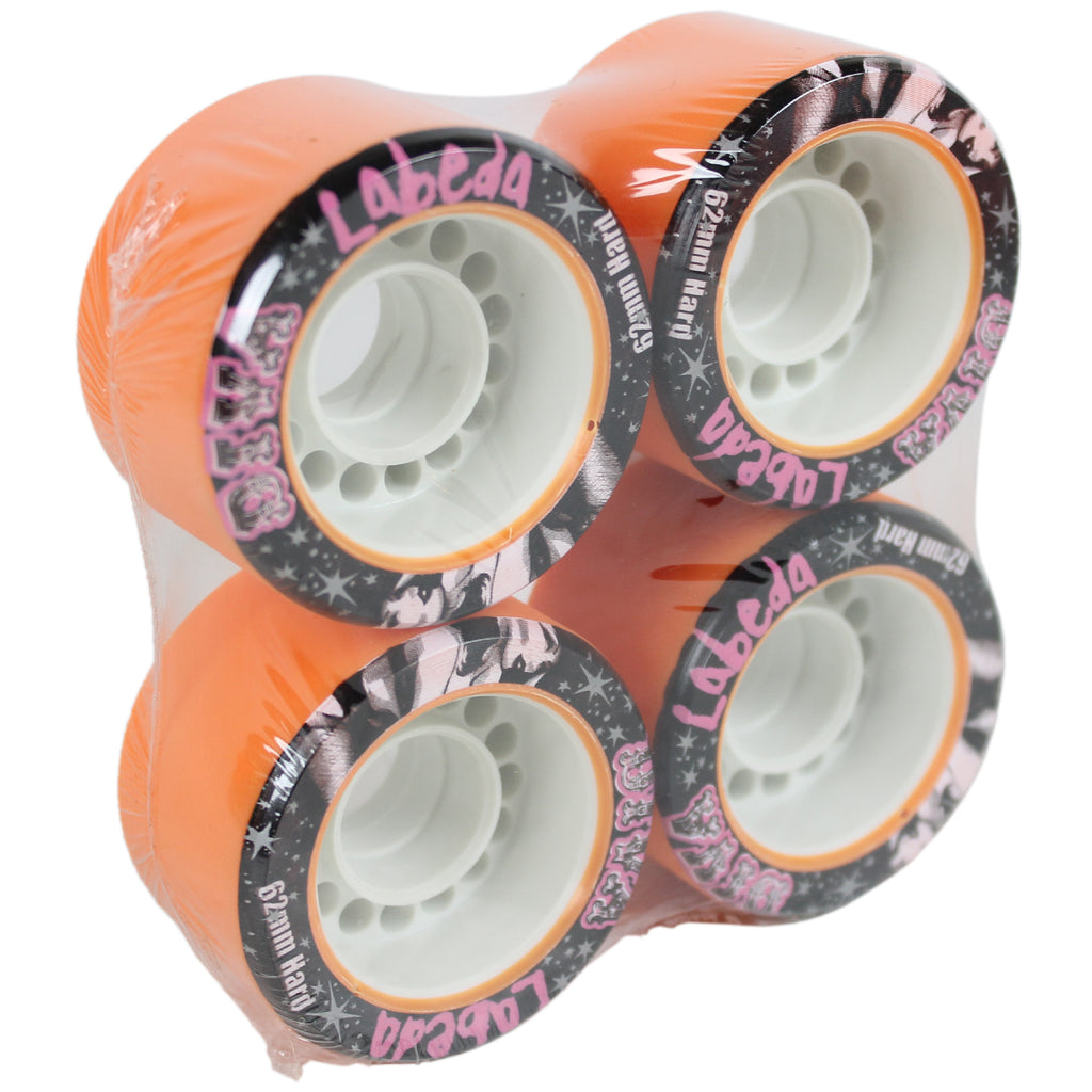 Labeda Quad Wheels Diva Hard Slim 62mm 4-Pack – TGM Skateboards