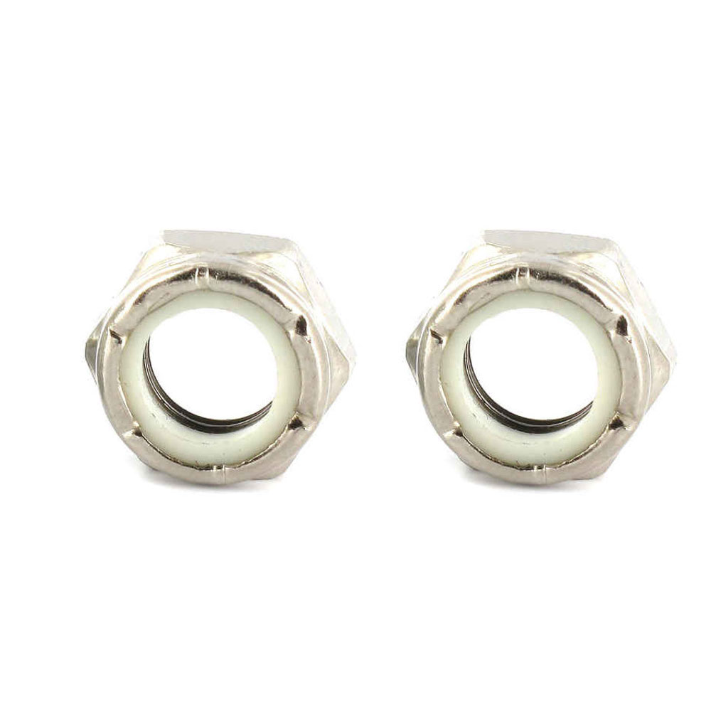 Mini Logo Skateboard Kingpin Nuts - 2-Pack - Silver – TGM Skateboards