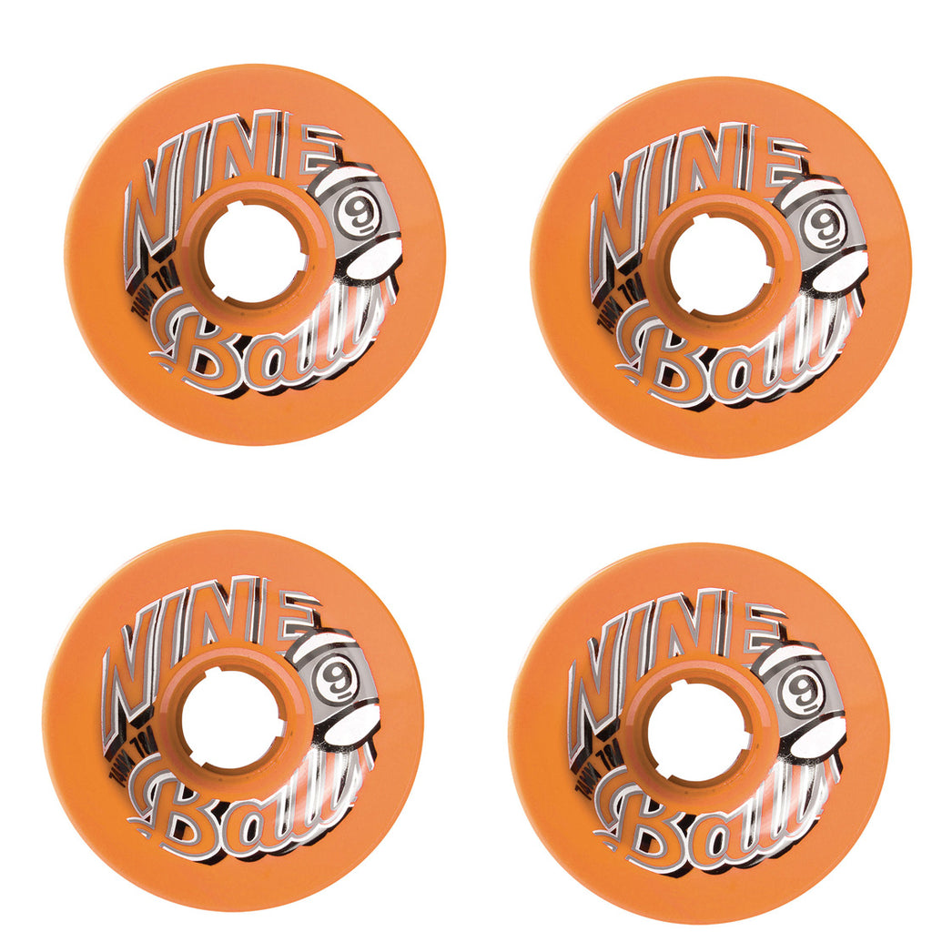 Sector 9 Longboard Wheels 74mm Nineballs 78A Orange – TGM Skateboards