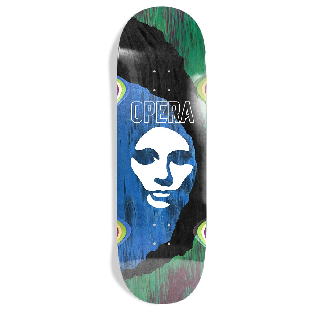 Opera Skateboard Deck Triple Torn Big Mask 10" x 31.85" – TGM Skateboards