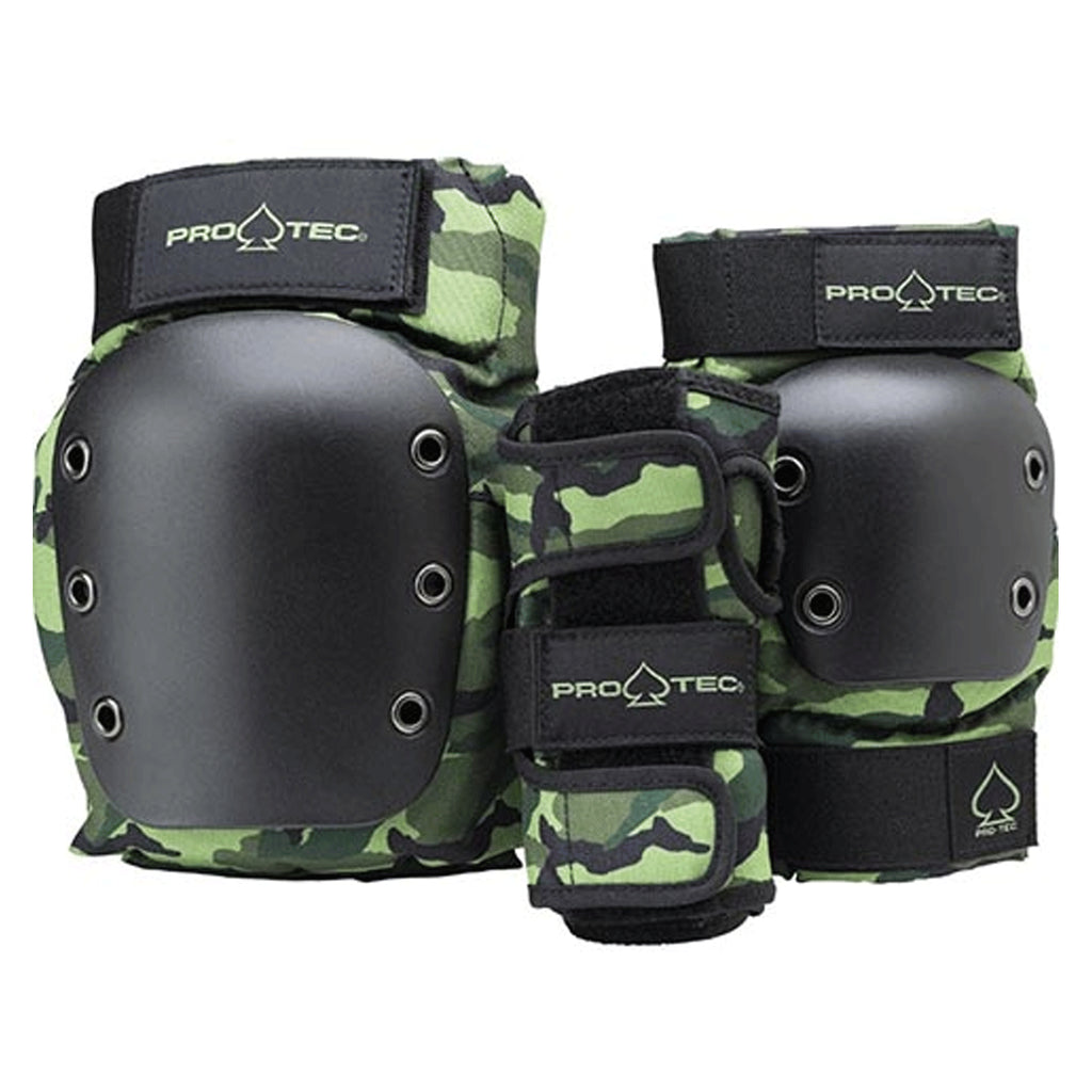 Pro Tec 3-Pack Pads Camo Size Ys – TGM Skateboards