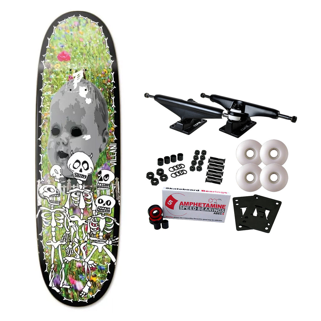 Primitive Skateboard Complete Villani Play Nice Egg 9.125" x 32" – TGM ...