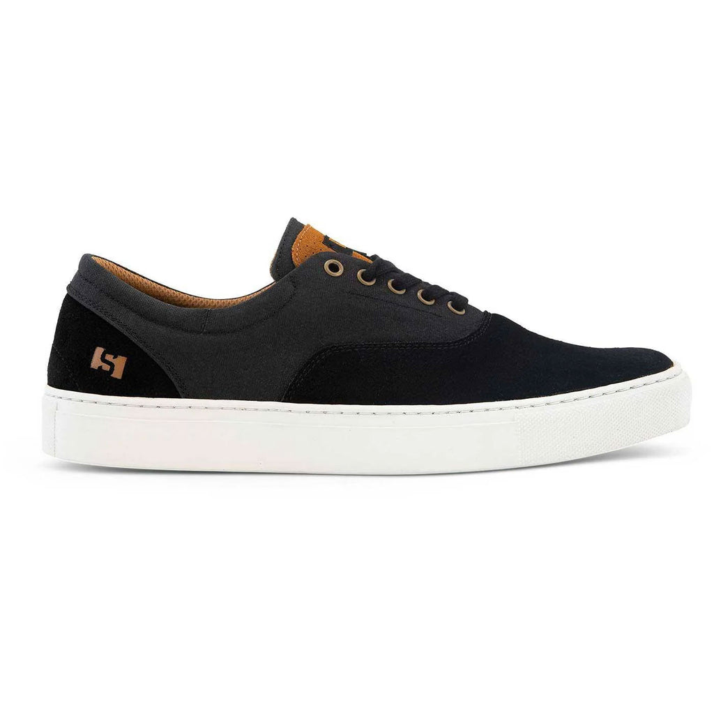 State Footwear Skateboard Shoes Pacifica Cup Black/White Suede – TGM ...