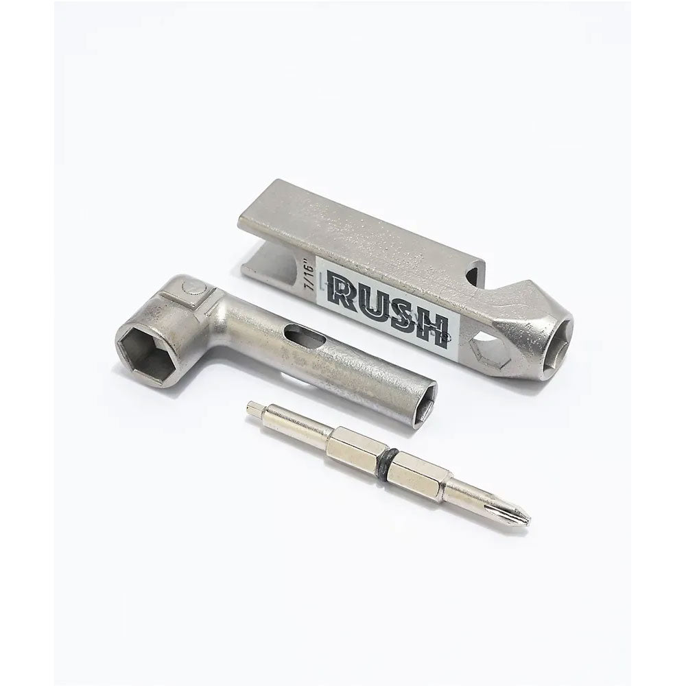 Rush Skateboard Tool Board Bud All-In-One Metal Skate Tool – TGM ...