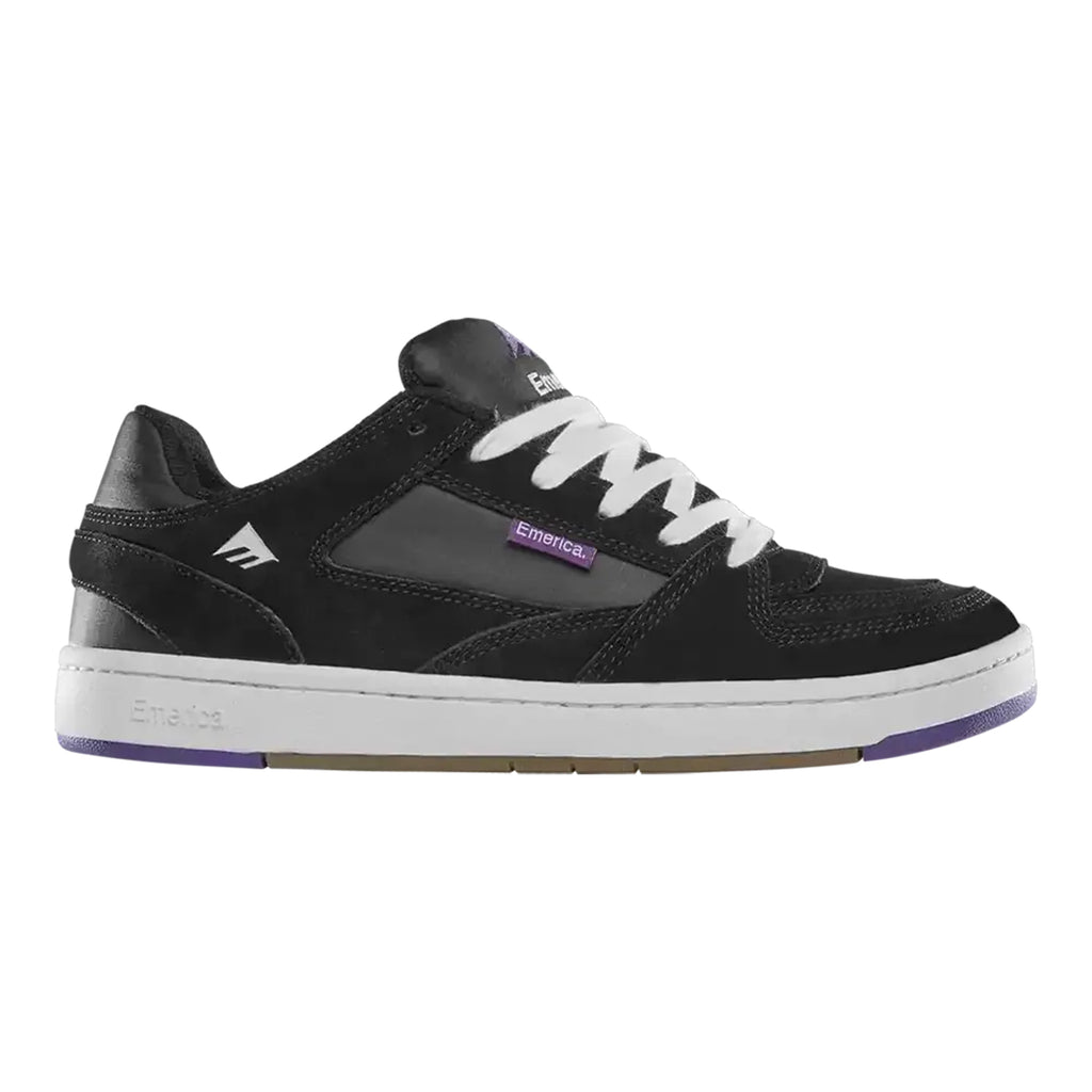 Emerica Skateboard Shoes Mute Black/White/Gum – TGM Skateboards