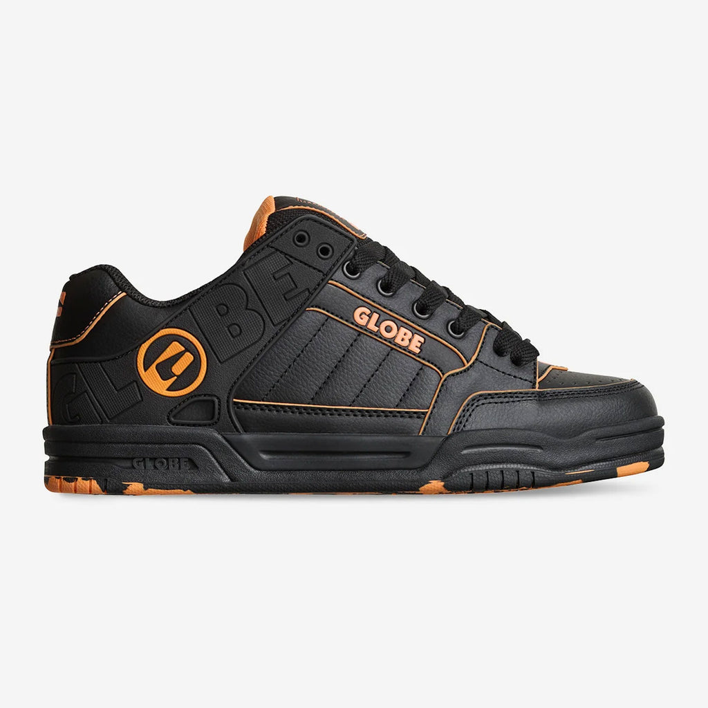 Globe Skateboard Shoes Tilt Black/Orange/Mosaic – TGM Skateboards
