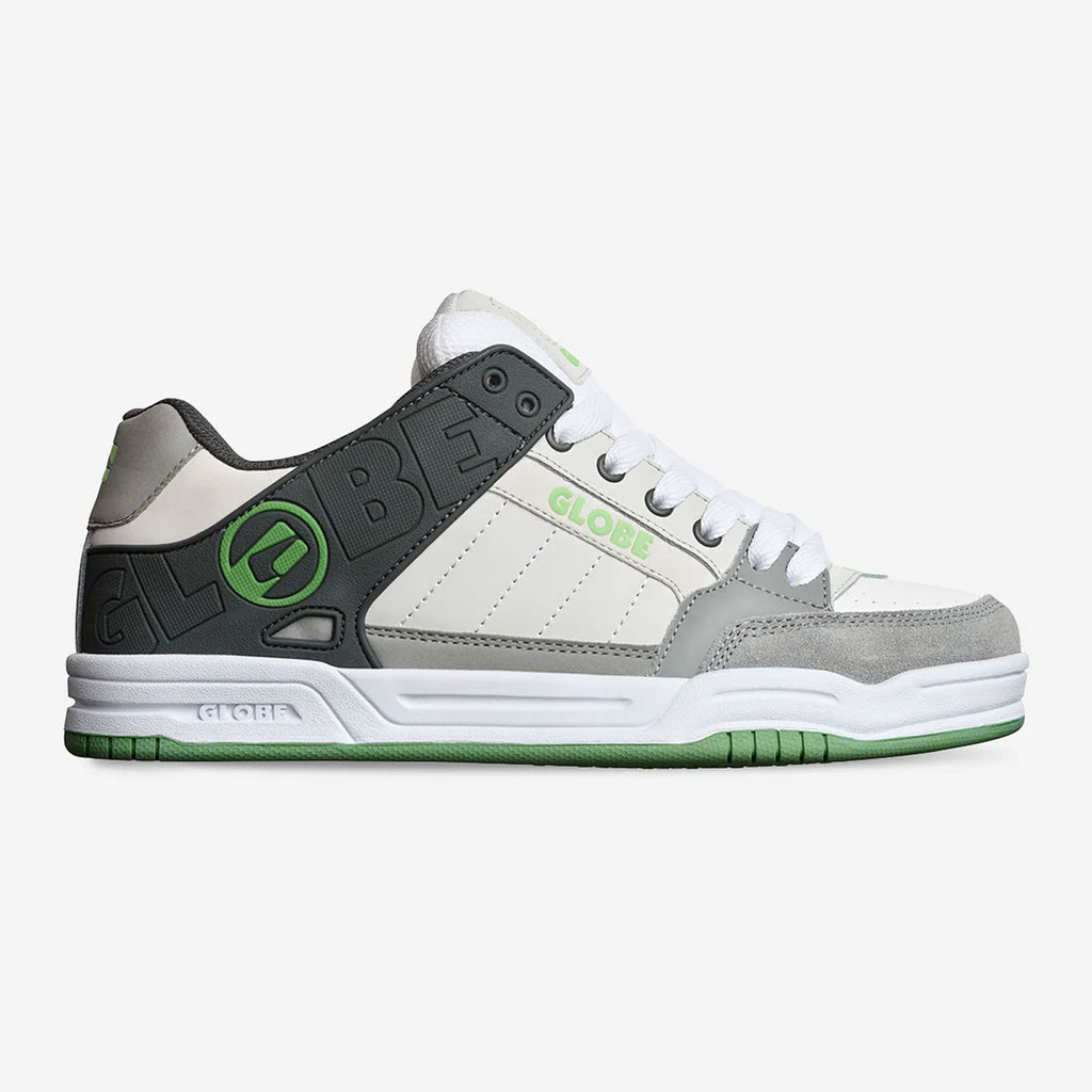 Globe Skateboard Shoes Tilt Lunar/Grey/Green – TGM Skateboards