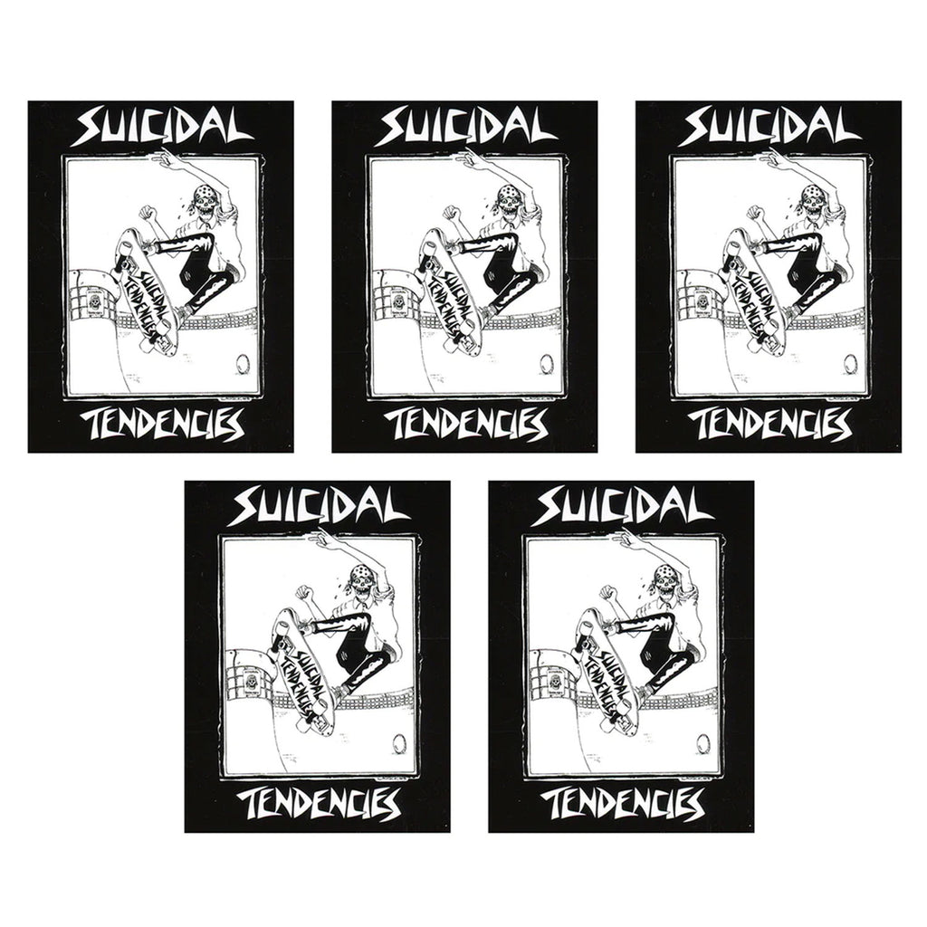 Dogtown Skateboards Sticker Pack Lance Mountain Suicidal Skater 5-Pack ...