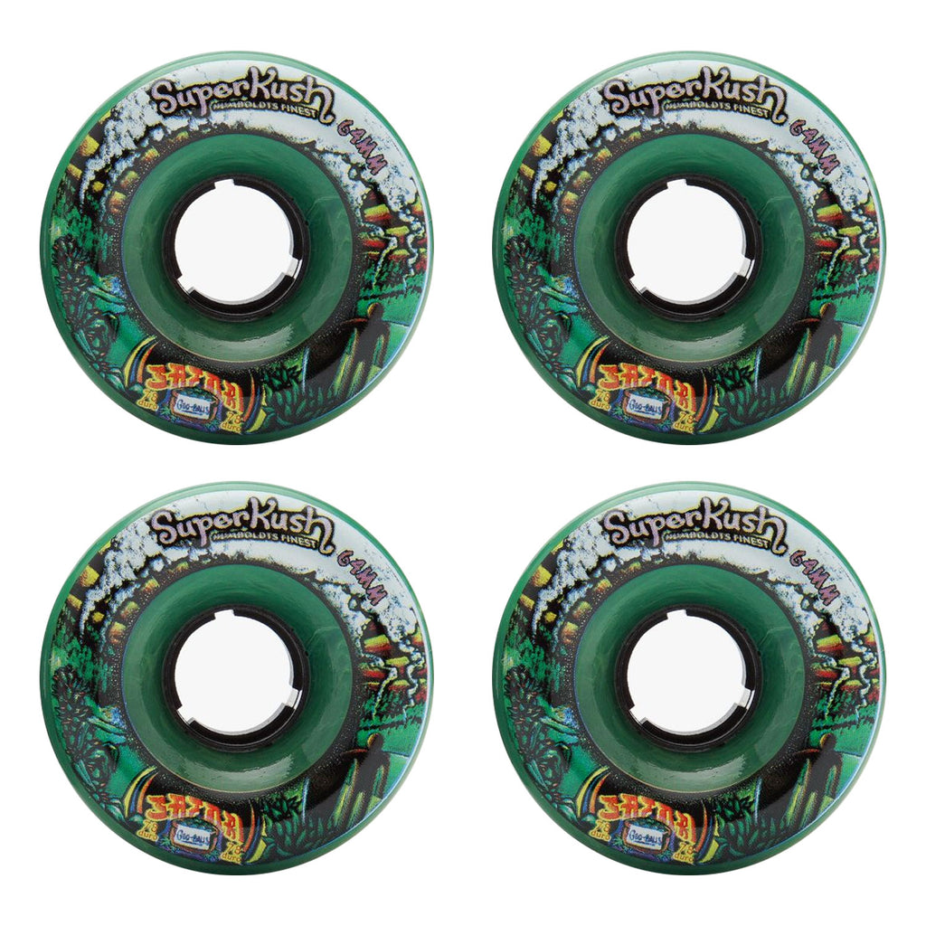 Satori Movement Skateboard Wheels 64mm Super Kush 78a – TGM Skateboards