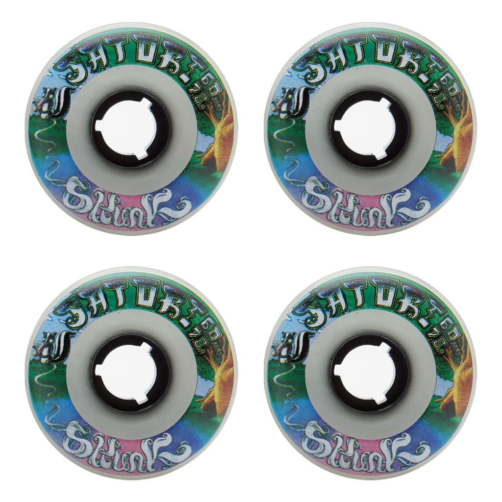 Satori Movement Skateboard Wheels 60mm Skunk 78a – TGM Skateboards