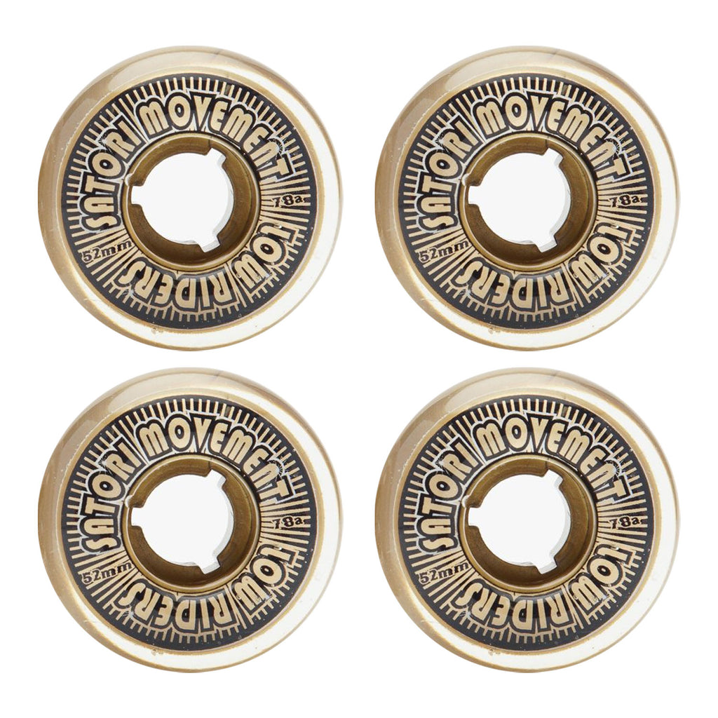 Satori Movement Skateboard Wheels 52mm Low Rider 78a – TGM Skateboards