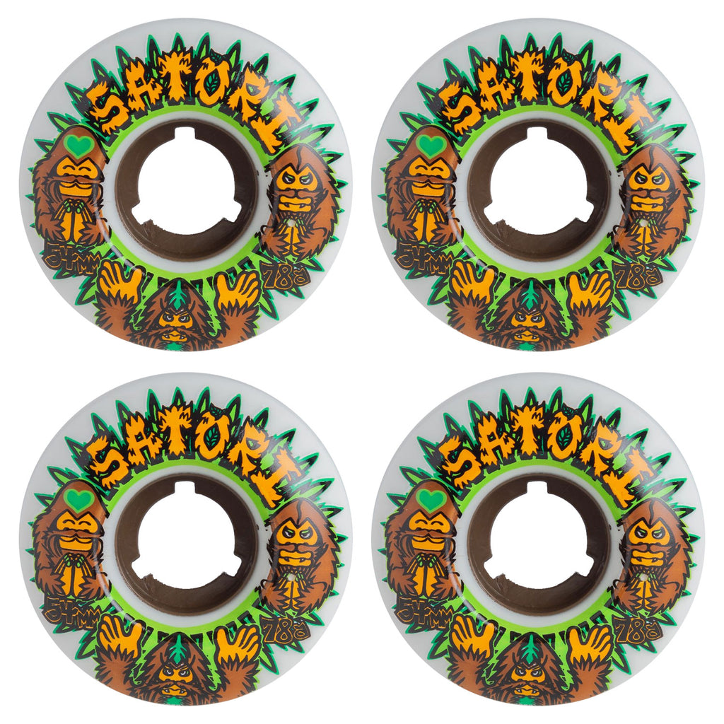 Satori Movement Skateboard Wheels 54mm Big Foot (Cruiser) 78a – TGM ...