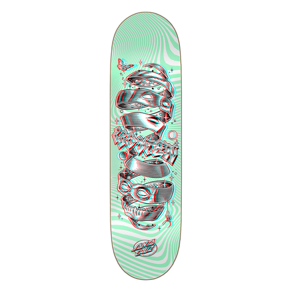 Santa Cruz Skateboard Deck Asta Cosmic Cat Galaxy VX Everslick 8.00" x ...