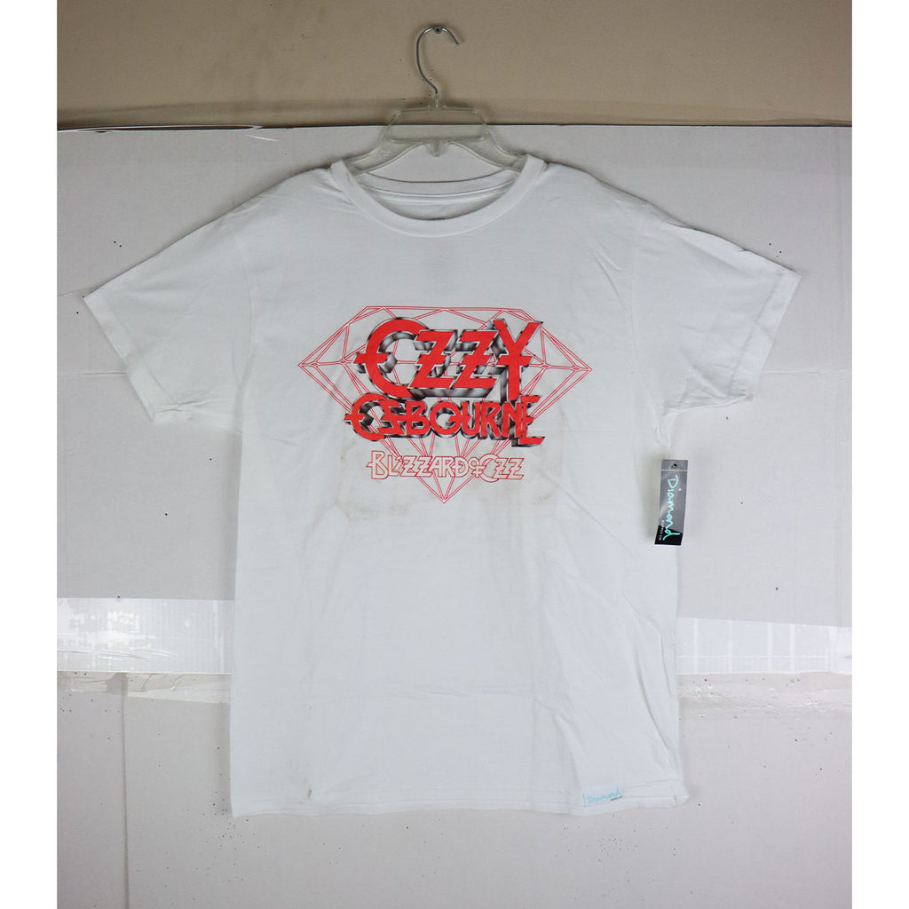 Blemished Diamond Supply Co. X Ozzy Osbourne Shirt Ozzy Osbourne White ...