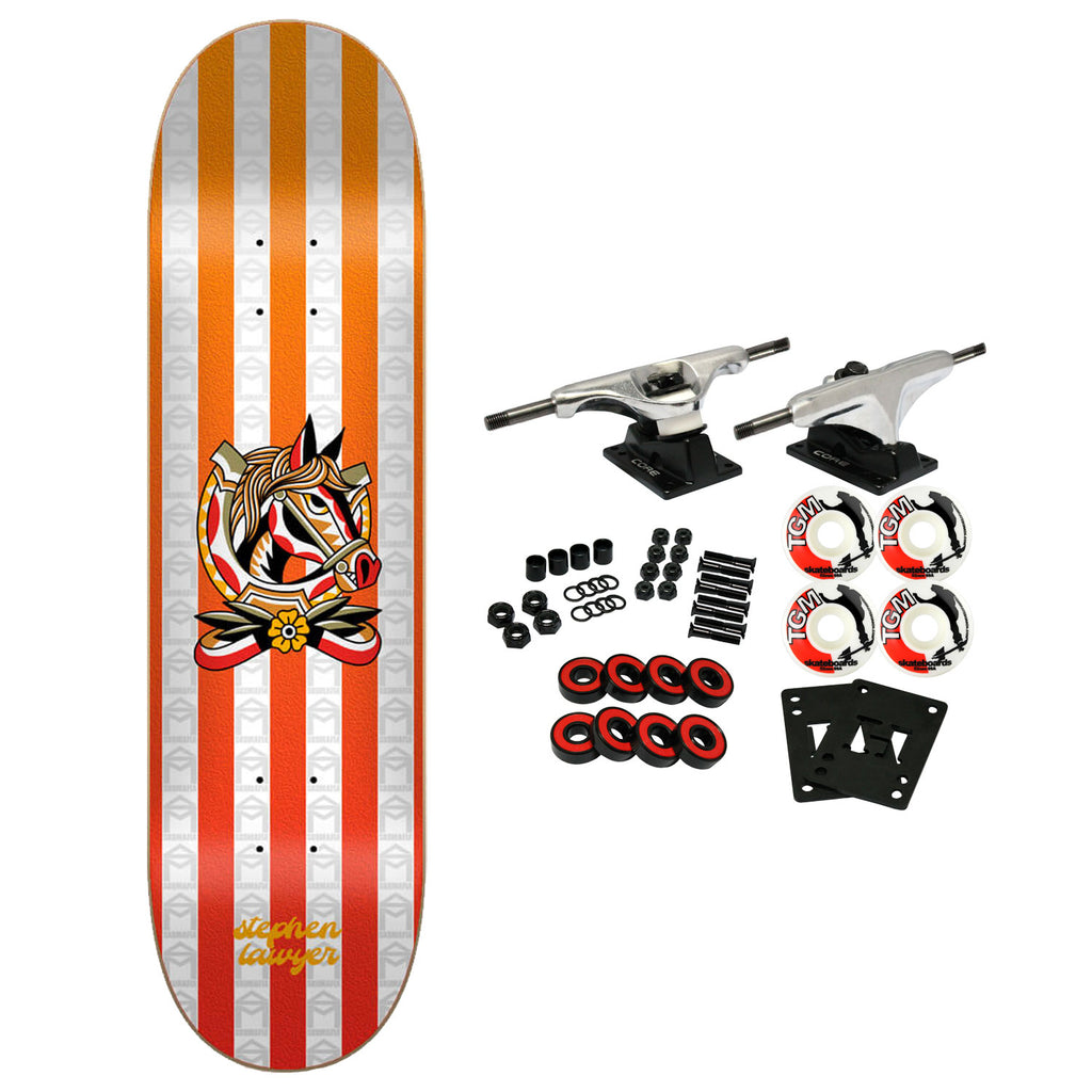 Sk8 Mafia Skateboard Complete Good Luck Stephen Lawyer 8.3" x 32" – TGM ...