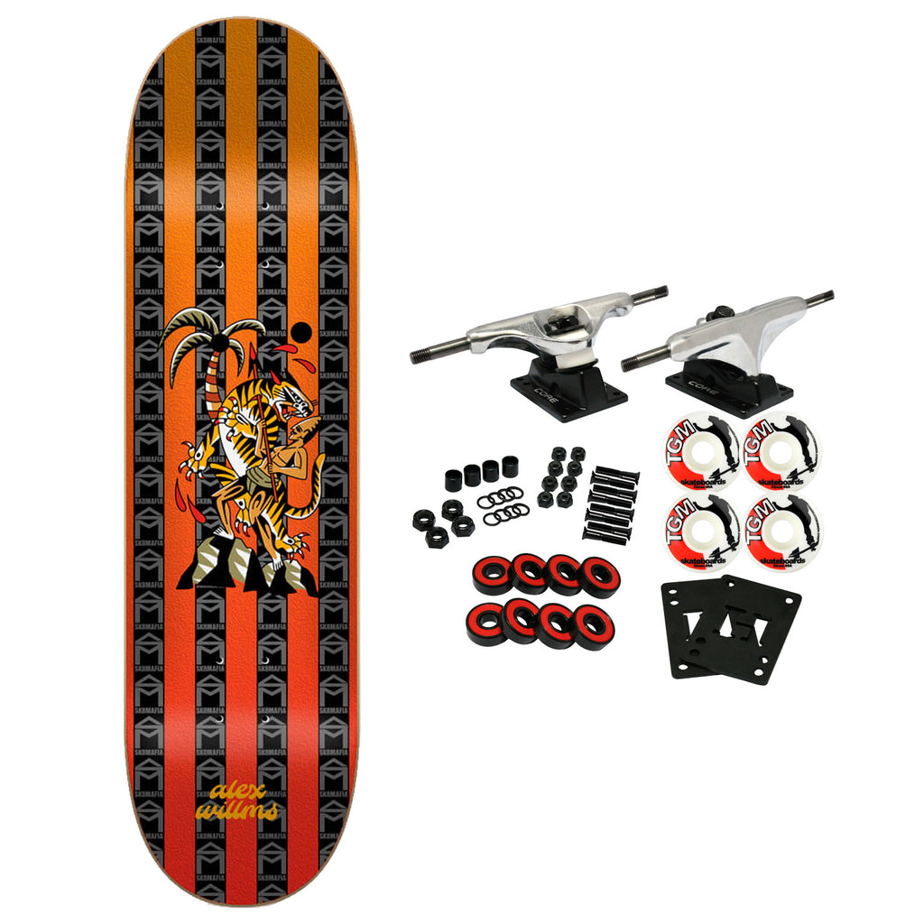 Sk8 Mafia Skateboard Complete Good Luck Alex Willms 8.25" x 32" – TGM ...