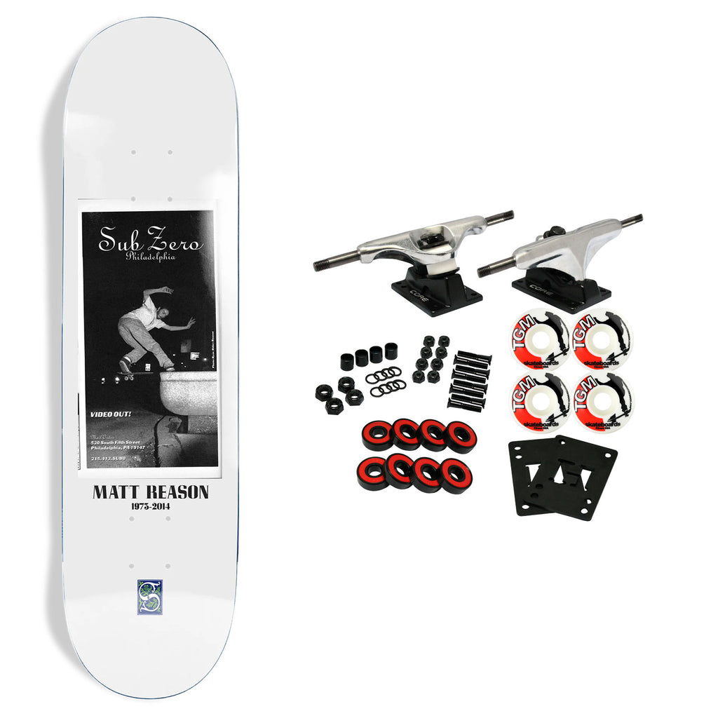 Sub Zero Skateboard Complete Matt Reason 9" x 32.1" – TGM Skateboards