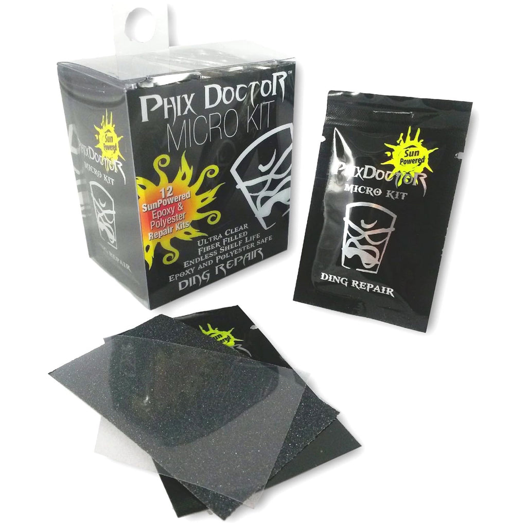 Phix Doctor Surfboard Repair Kit Micro Kit Deluxe Single – TGM Skateboards