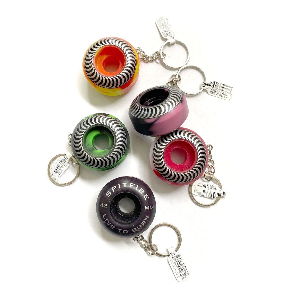 Spitfire Wheels Key Chain Classic Wheel Assorted Colors - 1 42mm Wheel ...
