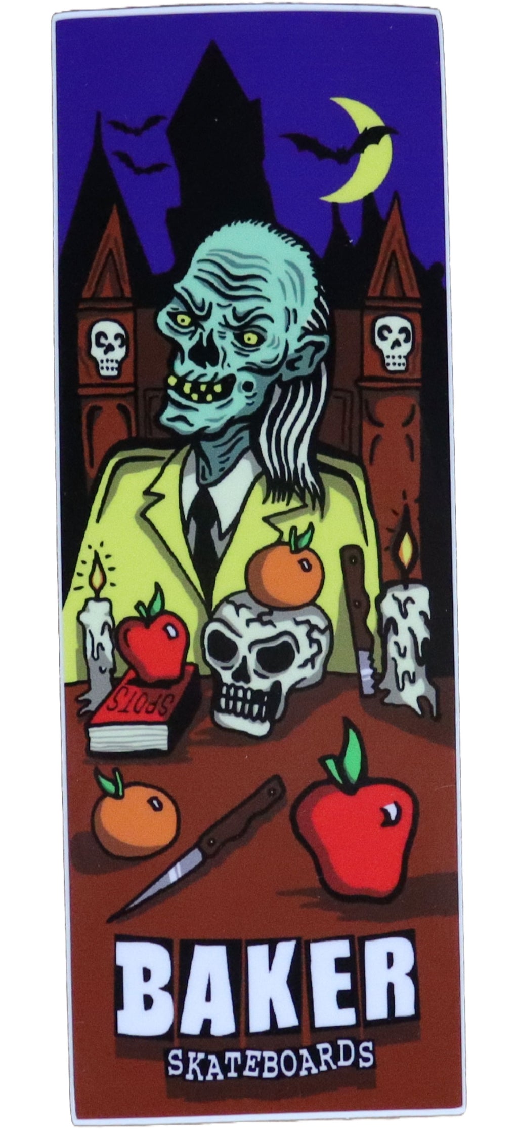 Baker Skateboards Sticker Reynolds Tales From The Boss 1.75" x 5" – TGM ...