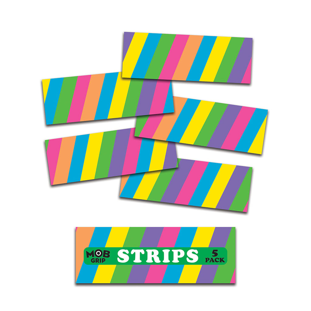 Mob Skateboard Griptape Stripe O Rama Grip Tape Strips 9" x 3.25" – TGM ...