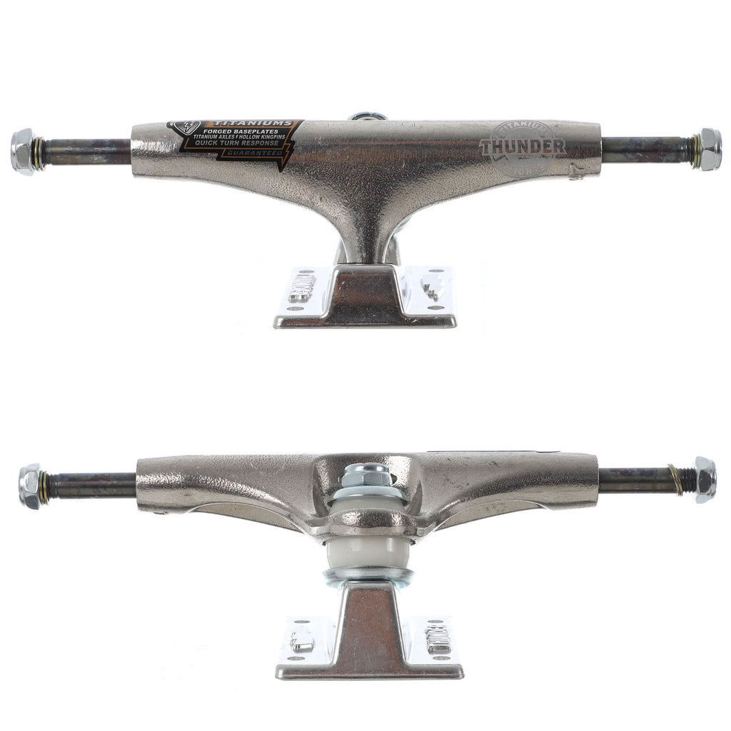 Thunder Skateboard Trucks 149 Titanium 8.5" Axle - Pair - Ultra Lightw ...