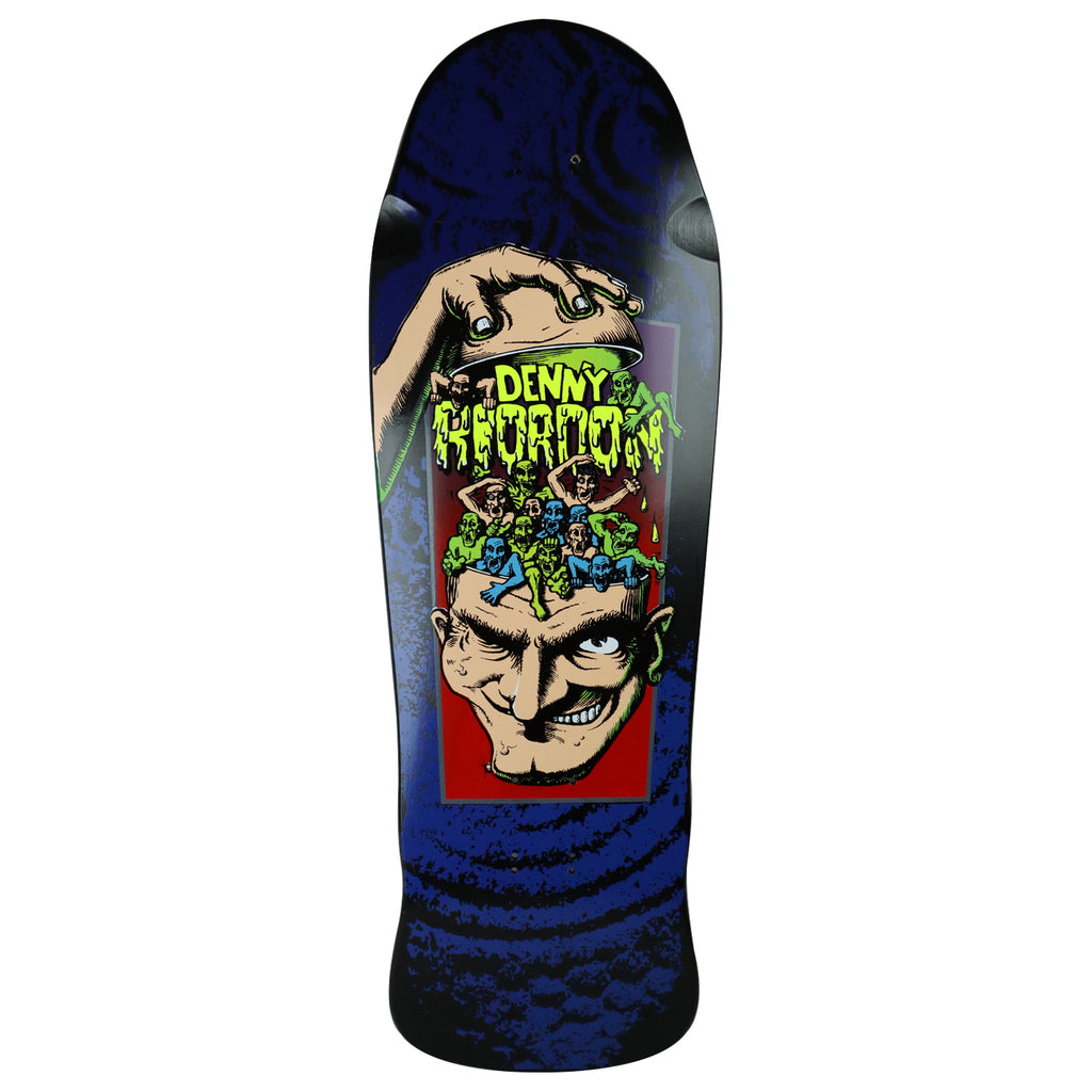 Toxic Skateboard Deck Denny Riordon Tan Face 10.25" x 30.75" Old Schoo ...