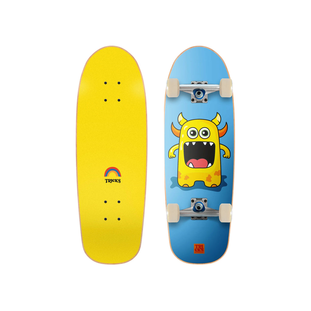 Tricks Kids Skateboard Complete Baby Monster Foam Top 8.25" x 25.75 ...