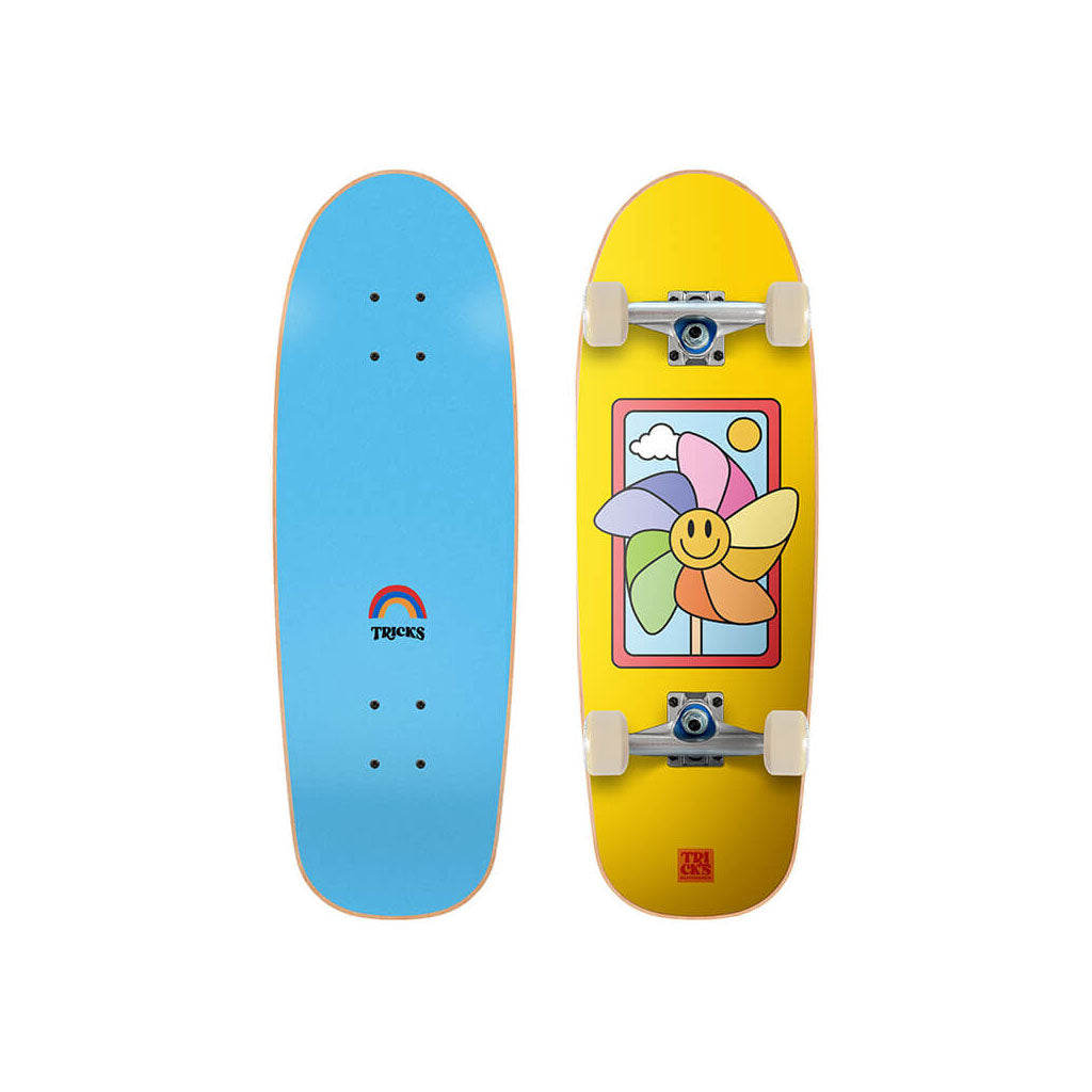 Tricks Kids Skateboard Complete Spinner Foam Top 8.25" x 25.75" – TGM ...