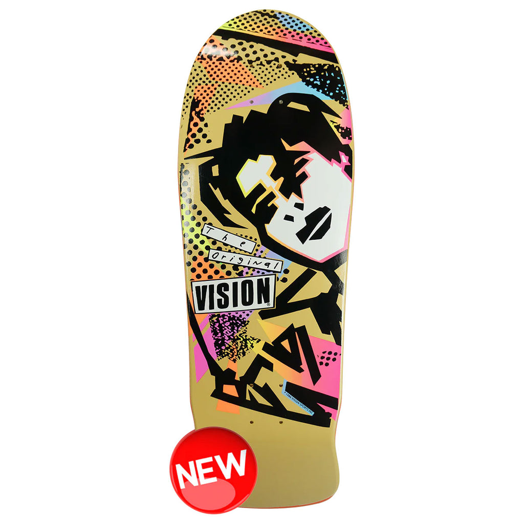 Vision Skateboard Deck Gonz Modern Concave Tan 10" x 30.25" Old School ...