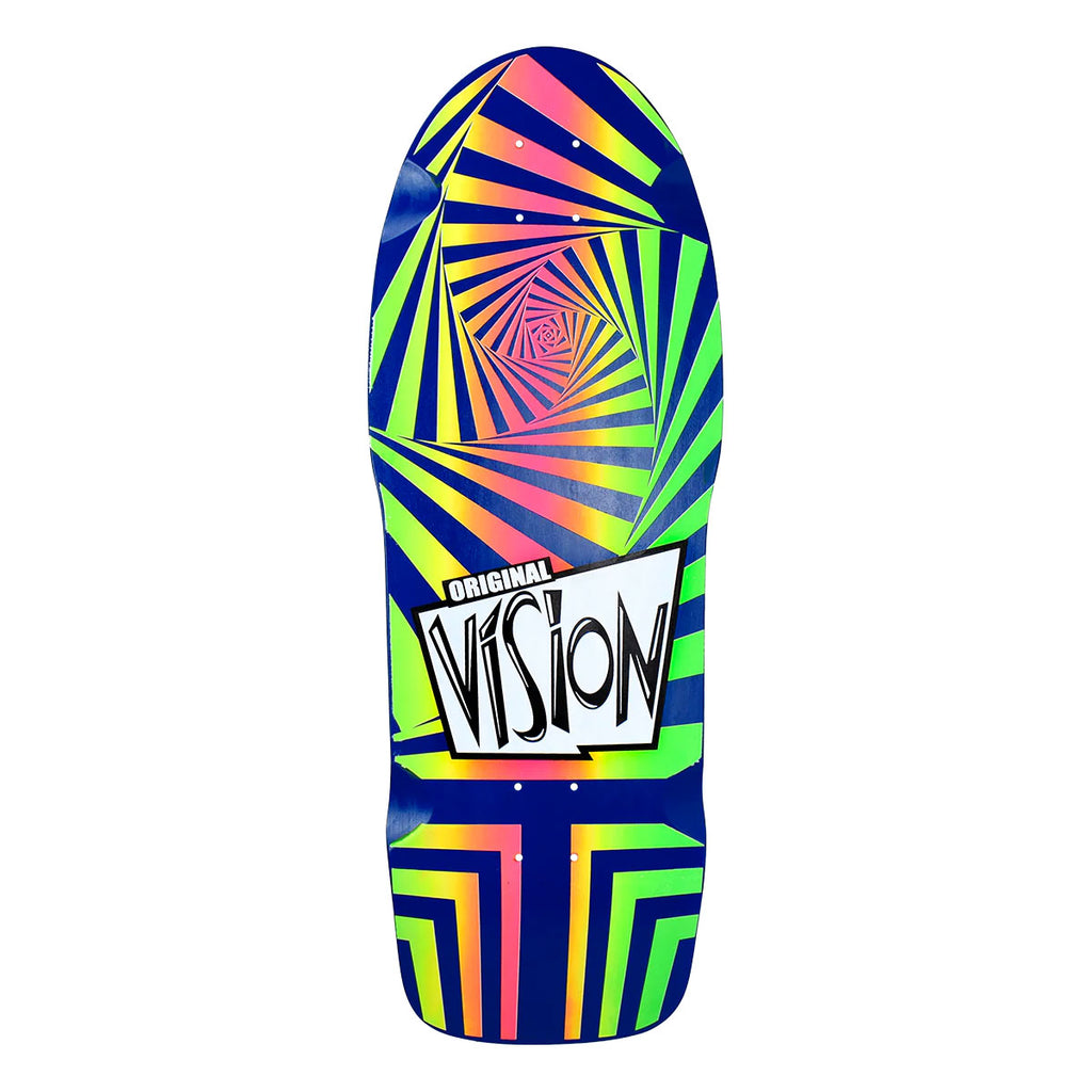 Vision Skateboard Deck Original Rainbow 10" x 30" Old School – TGM ...